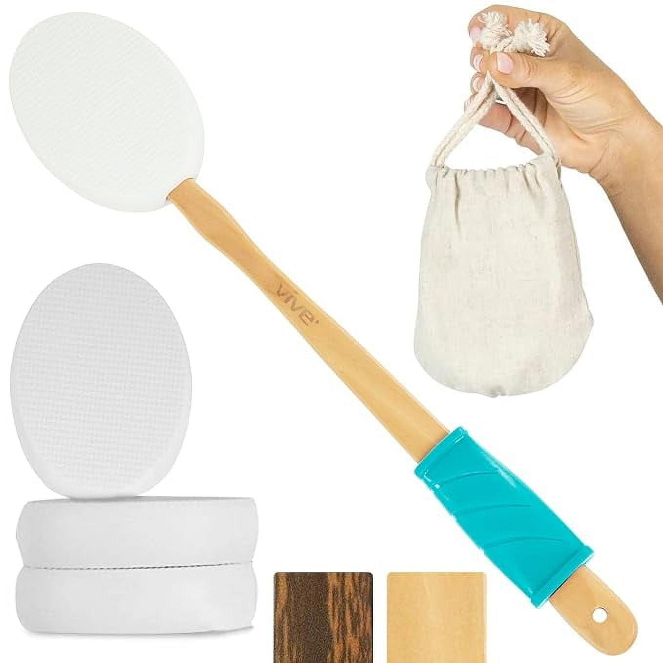 Vive Lotion Applicator for Back, Feet (17.5") - Self Washer Beauty ...