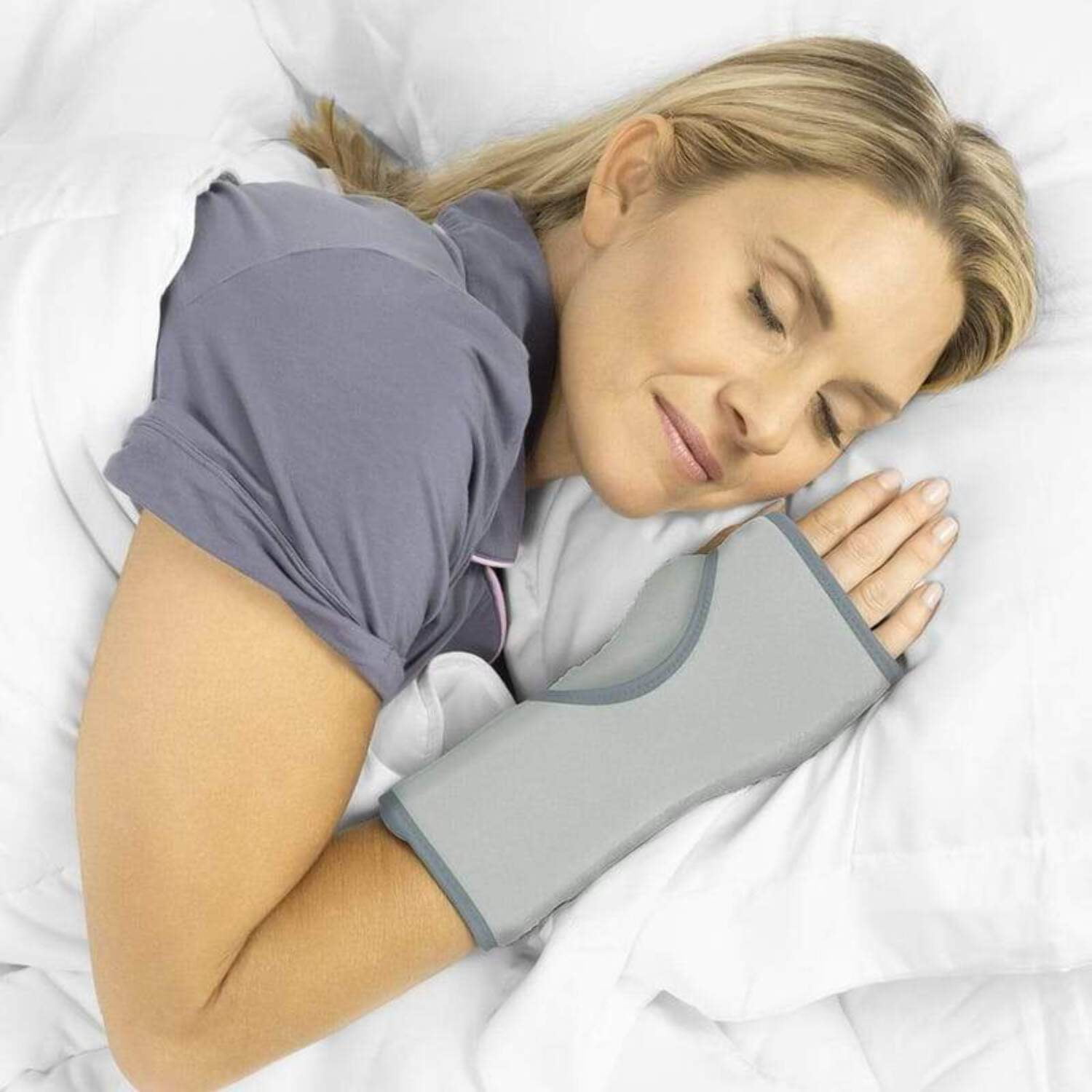 Vive Night Wrist Splint Brace - Left, Right Hand Sleep Support Wrap ...