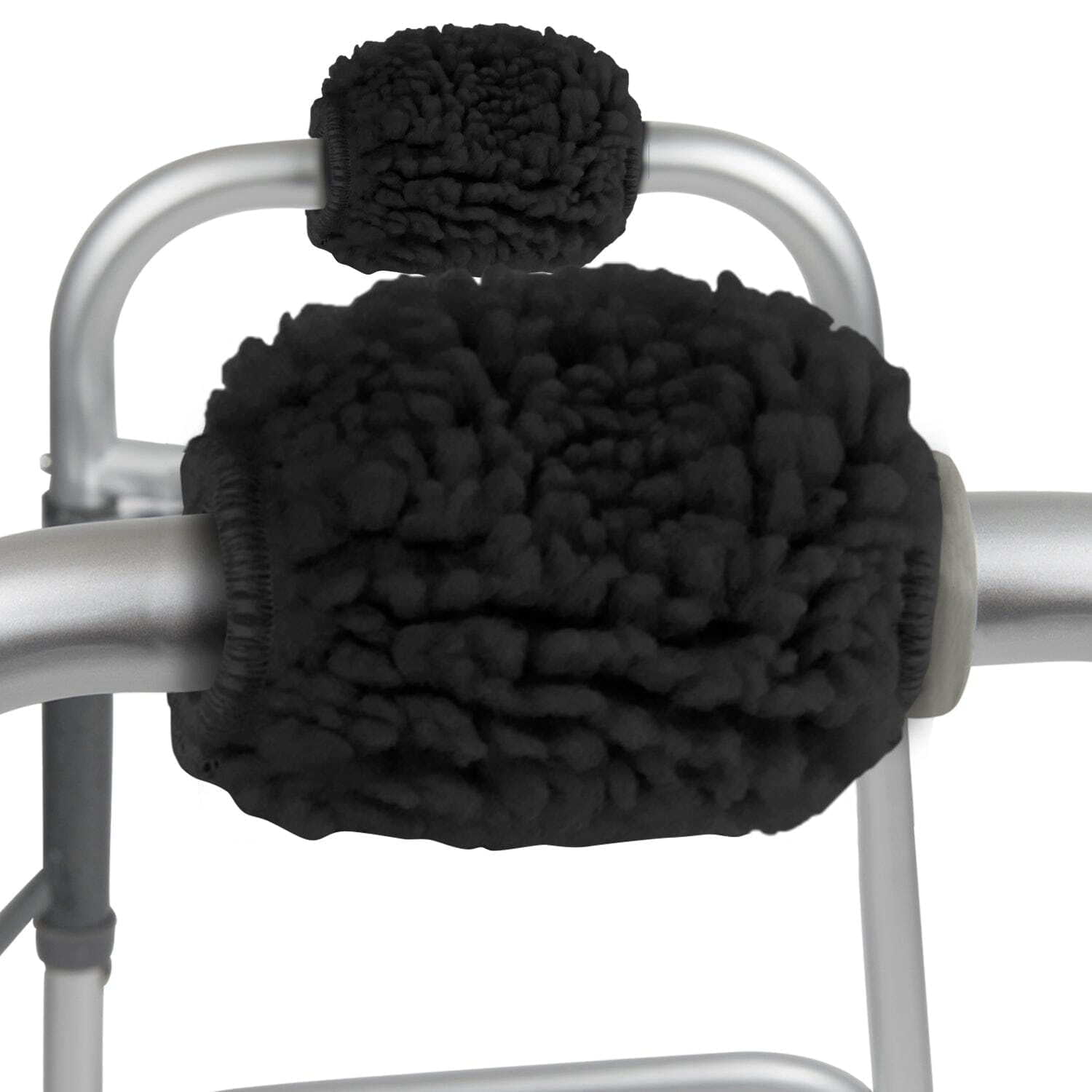 Vive Walker Handle Cushions (2-Pack) – Soft Sheepskin Padded Hand Grips ...