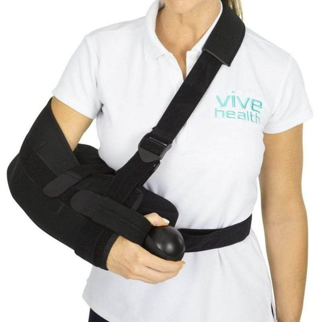 Vive Shoulder Abduction Sling - Immobilizer for Injury Support - Pain Relief Arm Pillow for ...