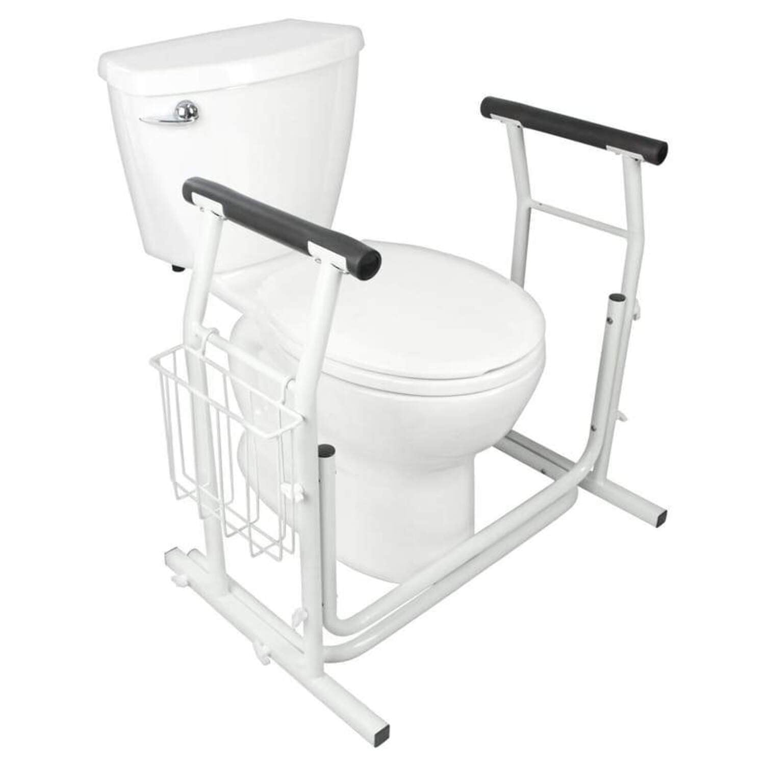 Vive Stand-Alone Toilet Rail – Safety Frame for Elderly, Handicapped ...