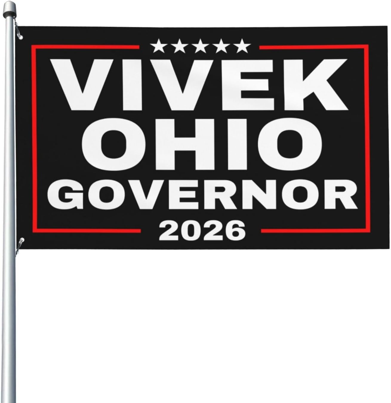 Vivek Ramaswamy for Governor 2026 Flag 3x5 Ft Flags with 2 Grommets for ...