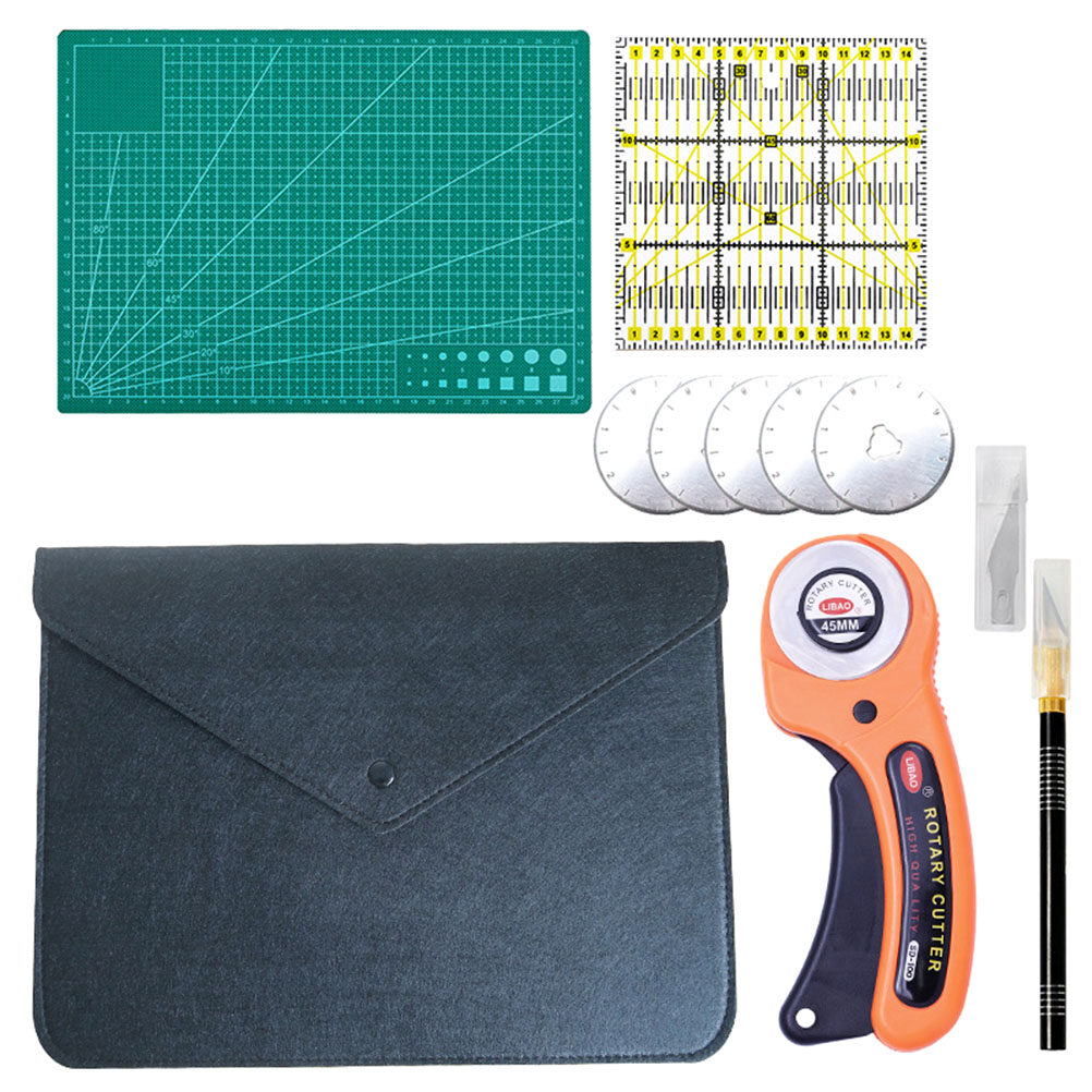 Viveous 1 Set of Rotary Cutter Practical Manual Cutter Creative Sewing ...