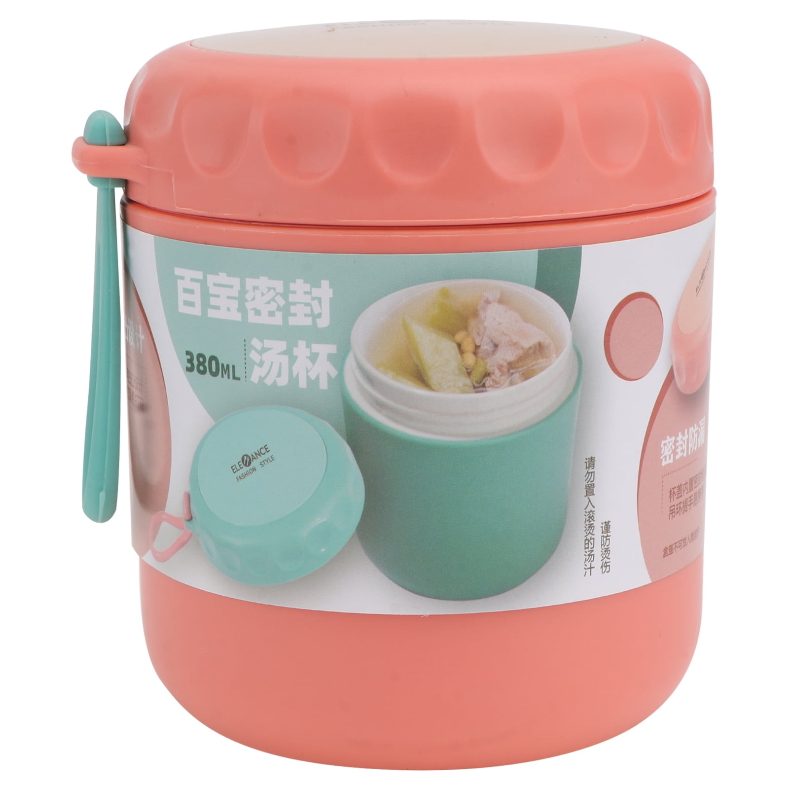 Viveous 1pc Portable Sealed Soup Cup Breakfast Porridge Cup Insulated ...