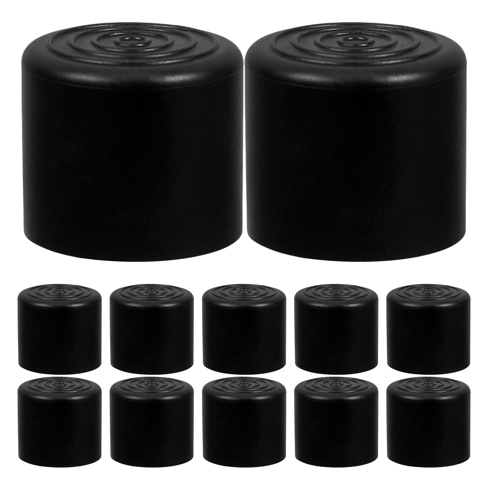 Viveous 20pcs Chair Leg Caps Round Non-Slip Stool Leg Protectors Cap ...
