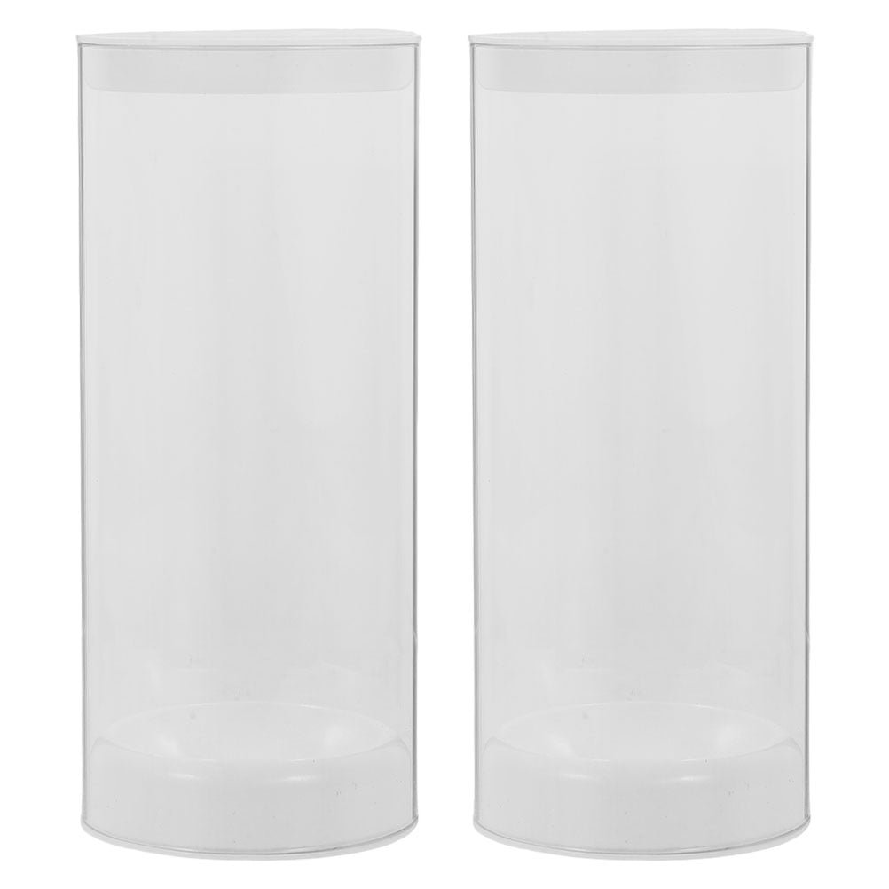 Viveous 2pcs Clear Badminton Shuttlecock Organizer Tube Badminton ...