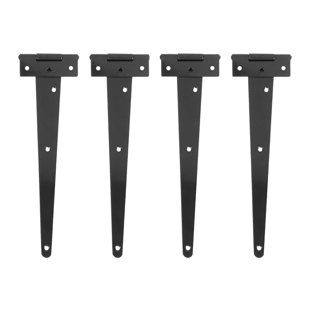 Viveous 4PCS 10 Inches Sturdy T Shape Hinge Zinc Coating T-shaped Hinge ...