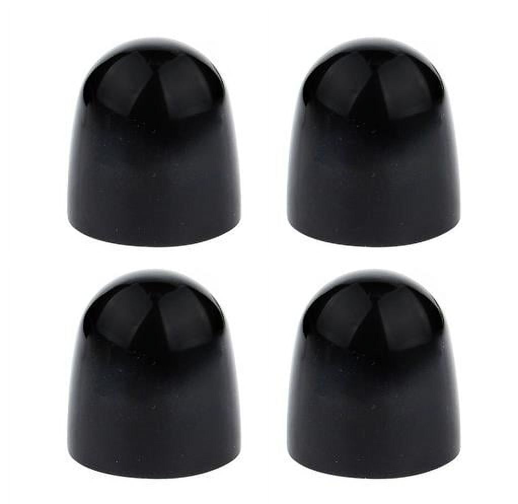 Viveous 4pcs White Plastic Toilet Bolt Covers Cap For Toilet Bowl ...