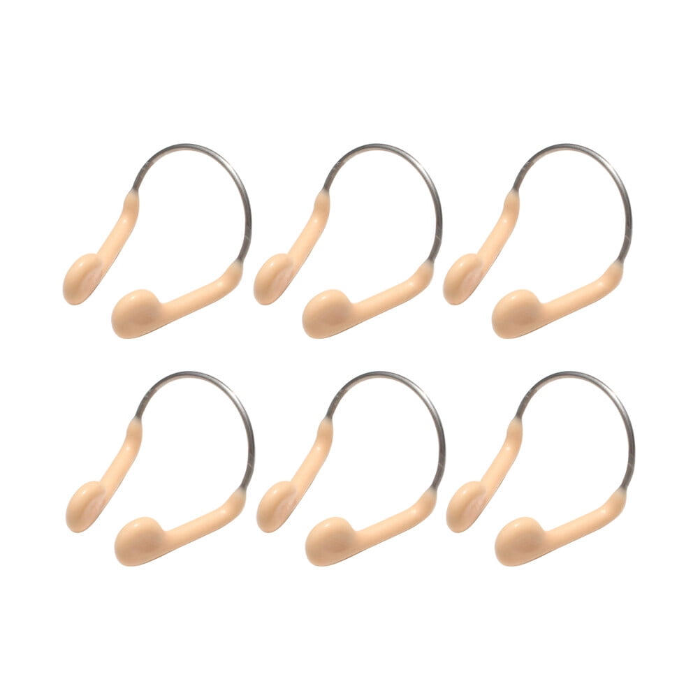 Viveous 6Pcs Silicone Nose Plugs Swimming Nose Clips for Swimmers, Swim ...