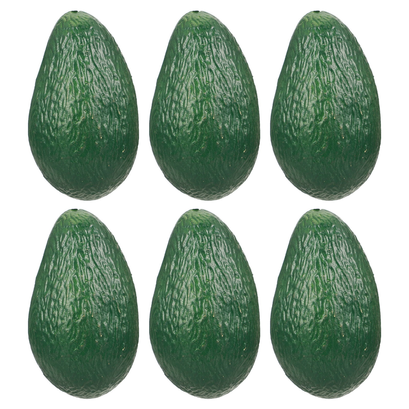 Viveous 6pcs Artificial Realistic Green Fruit Model Kitchen Pretend ...