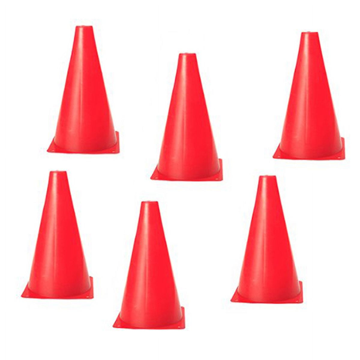 Viveous 6pcs Multifunction Safety Agility Cone for Football Soccer ...