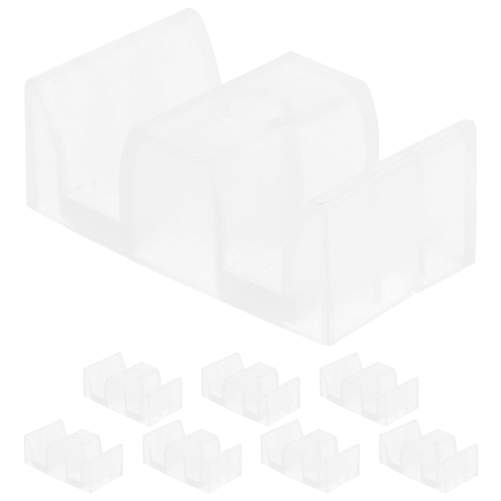 Viveous 8pcs Frameless Sliding Shower Door Guide Replacement Shower ...