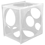 Dserhfy Collapsible Plastic Balloon Sizer Box Cube Measure with Ease 11 ...