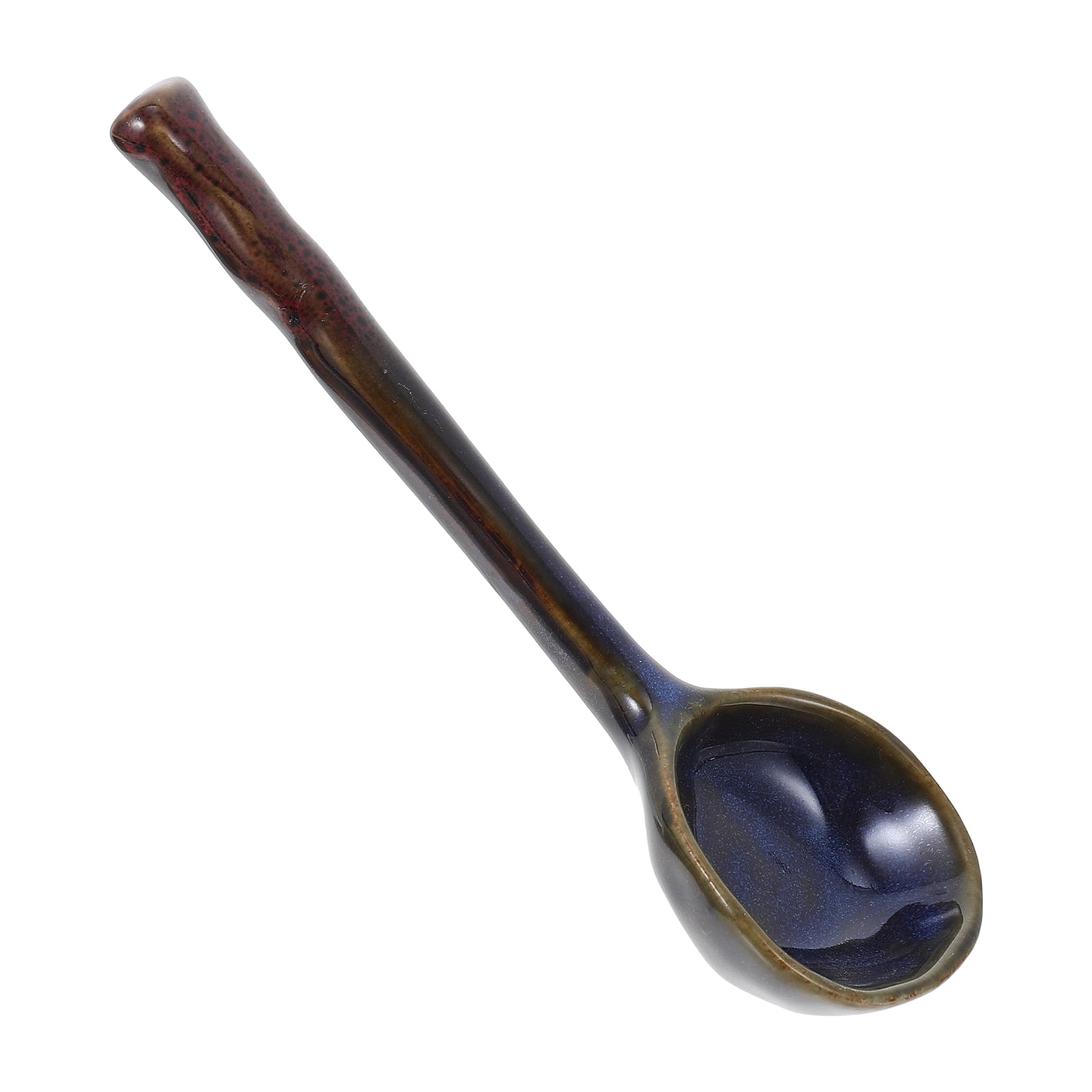 Viveous Japanese Style Ceramic Spoon Household Soup Spoon Restaurant ...