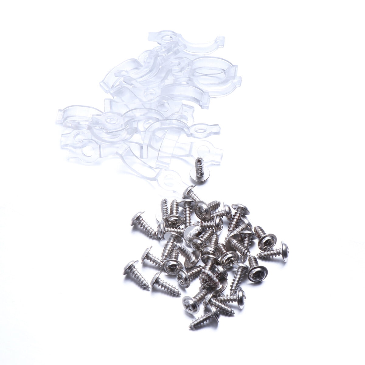 Viveous LED Rope Light Clips Holder Clear Light Mounting Clips with ...