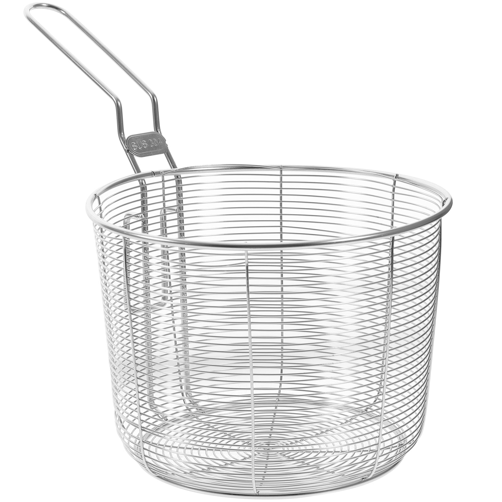 Viveous Mesh Pasta Basket Noodles Pasta Basket Stainless Steel Colander ...
