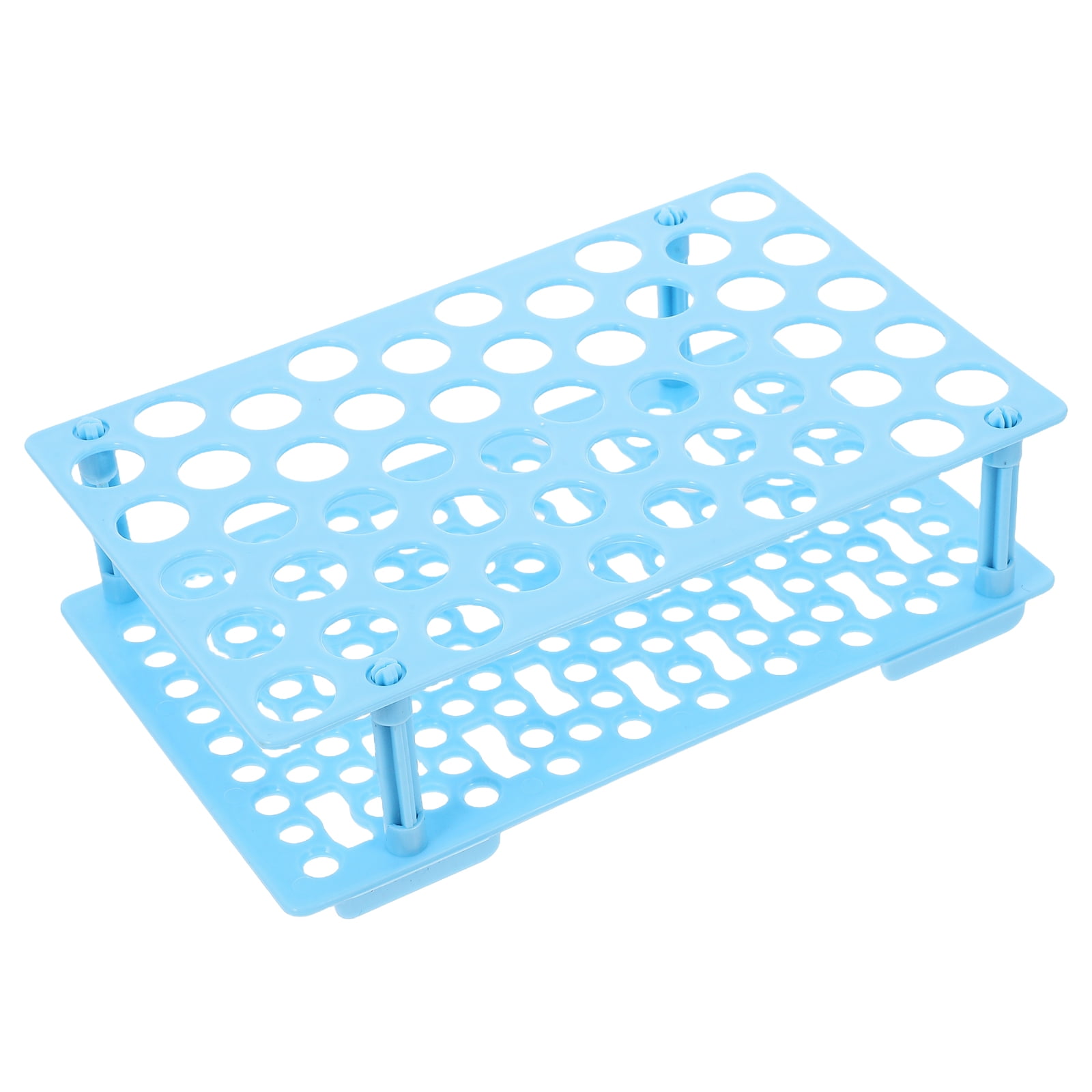 Viveous Plastic Test Tube Rack 50-Well Centrifuge Tube Holder 10ml 15ml ...