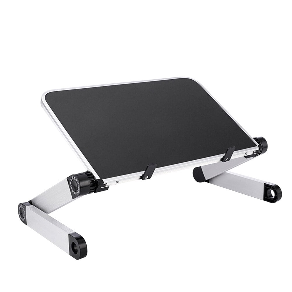 Viveous Portable Adjustable Aluminum Laptop Desk Stand Table Vented ...