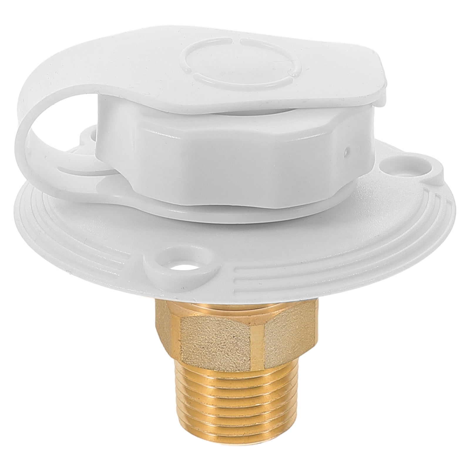 Viveous Rv Fill Inlet Plastic Flange With Check Valve Connection Inlet ...