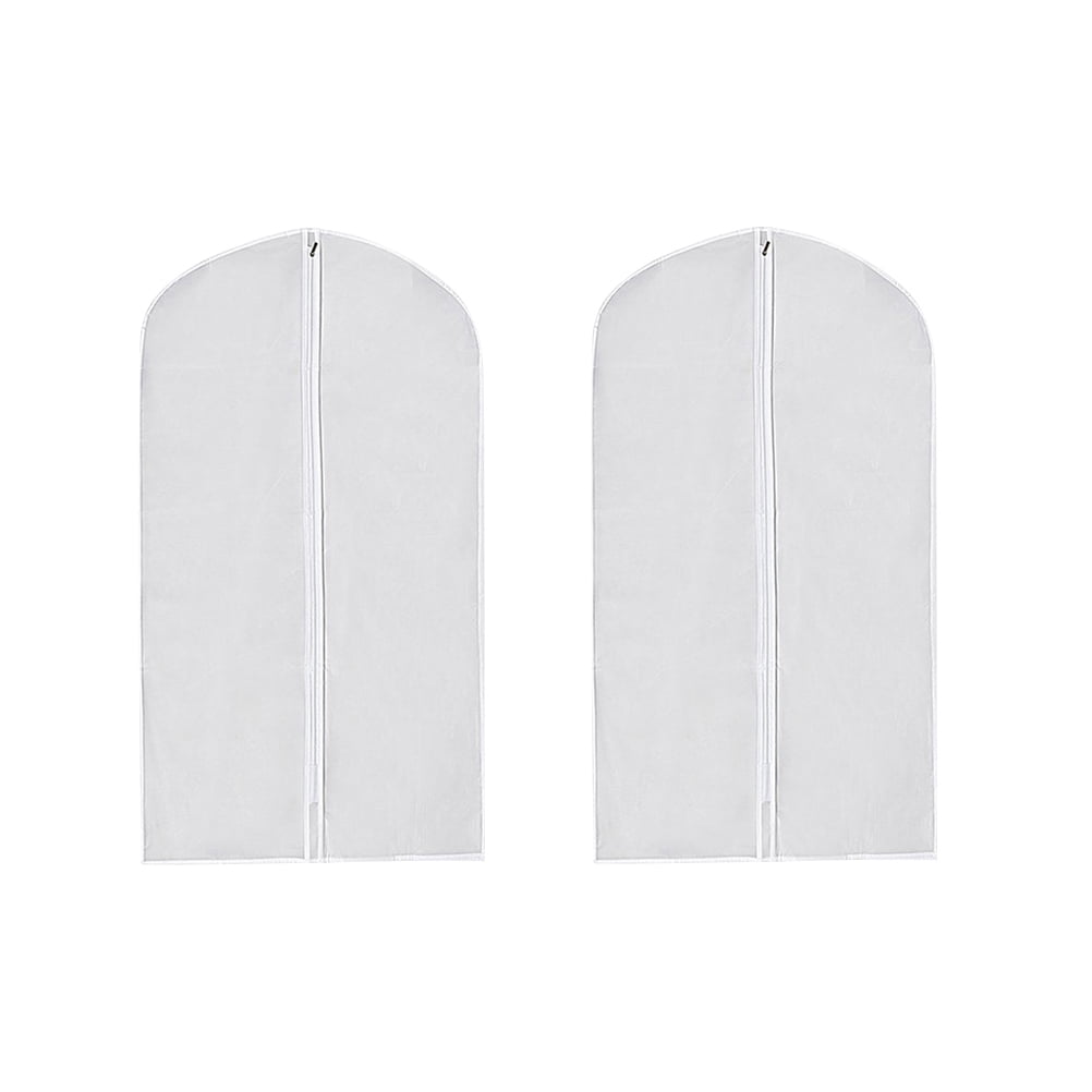 Viveous Suit Cover Bag, 6 Transparent Clothes Storage Garment Bag Suit ...