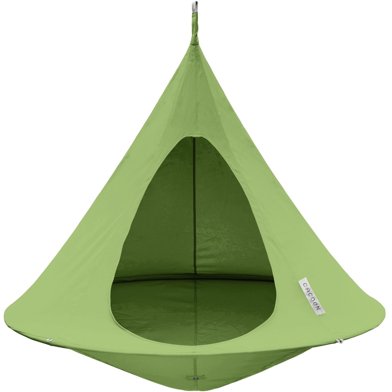 Vivere Double Cacoon Hanging Chair for Adults - Outdoor Lounging, Leaf ...