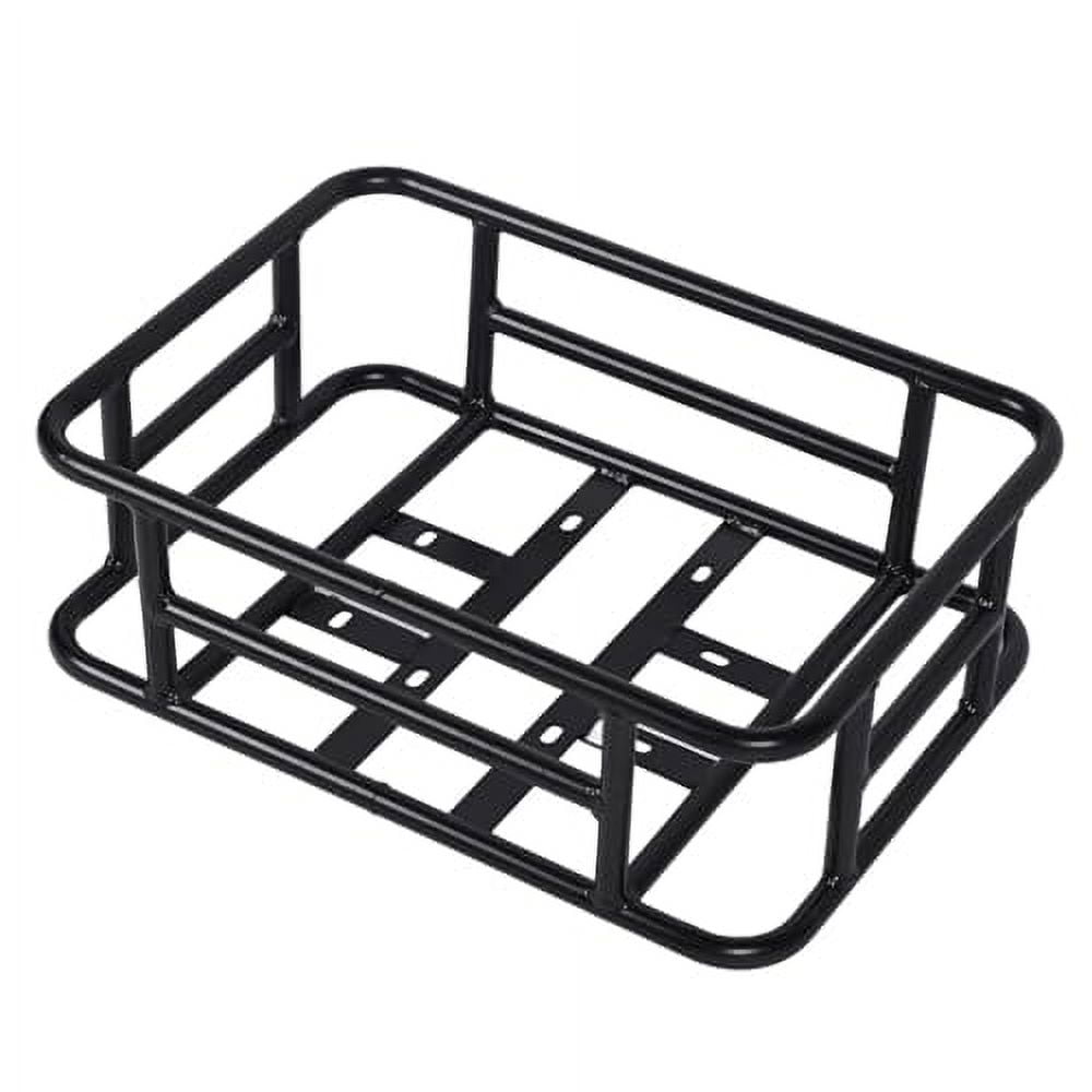 Vivi Bike Rear Rack Basket, Large Capacity E-Bike Cargo Rack Basket ...