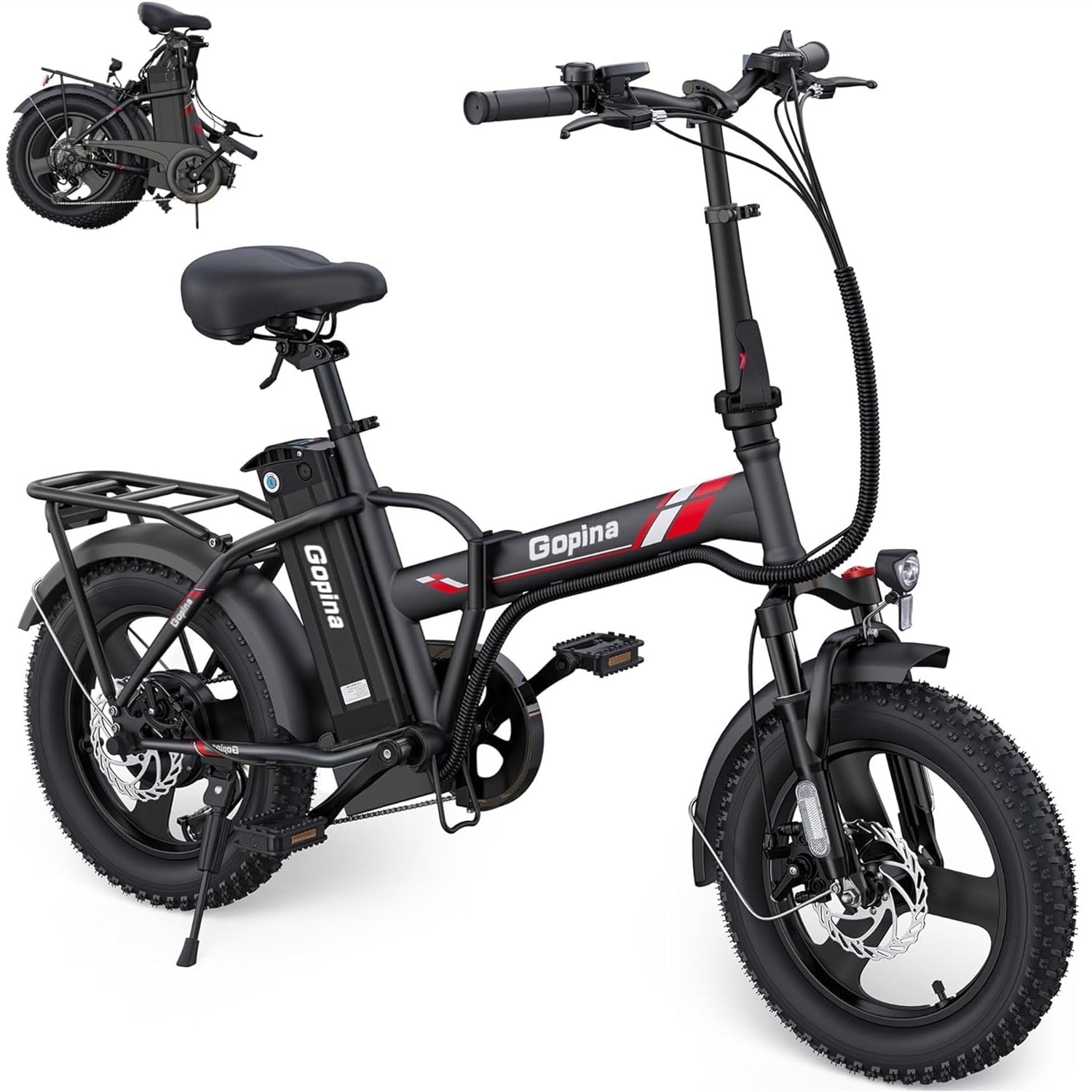 BornTech Electric Bike for Adults Electric Scooter with Seat Commuter ...