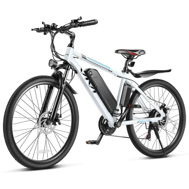 "Vivi 26"" Aluminum Frame Electric Bike, 500W Mountain Bike, 21-Speed ...