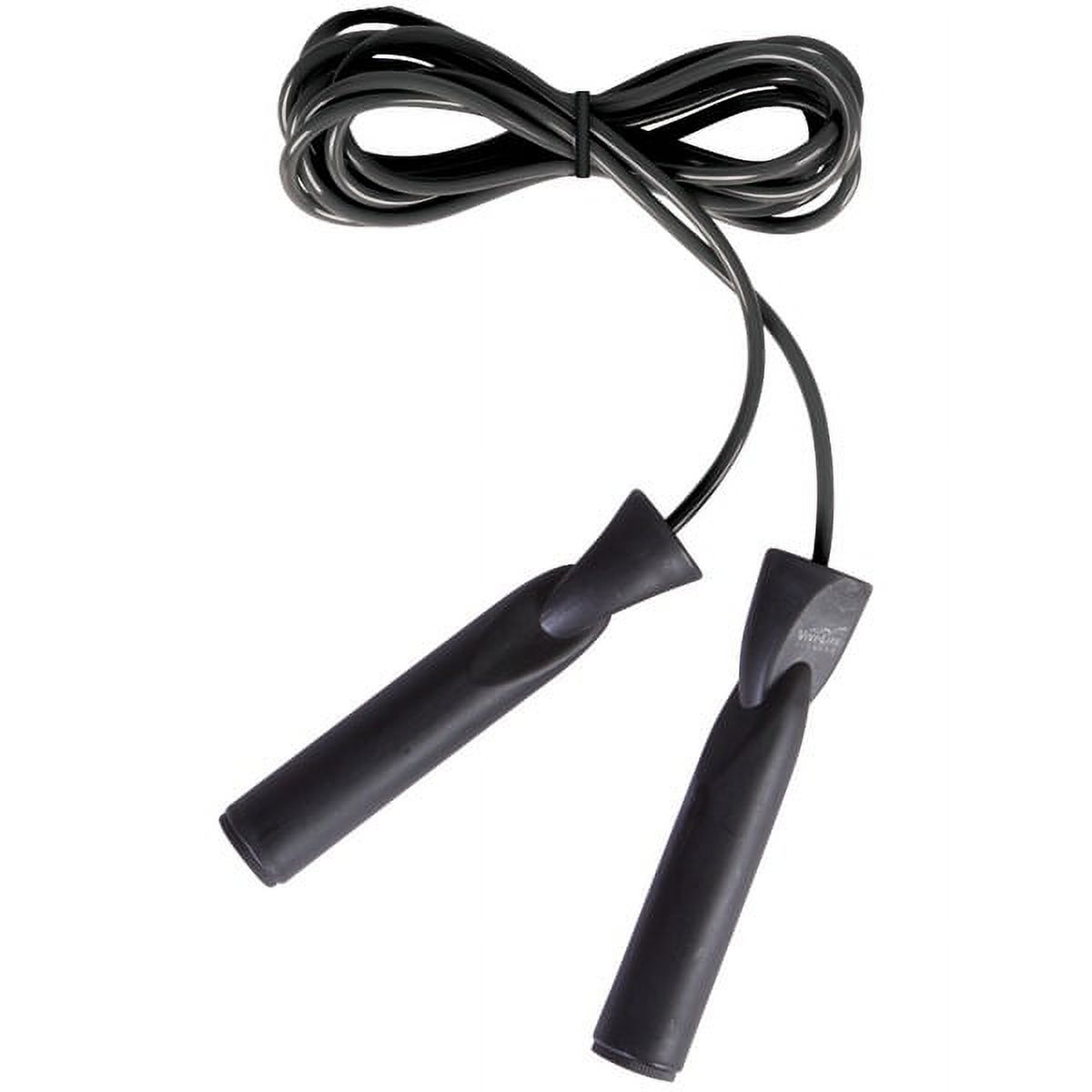 Vivi Life PF-V8214-BLK Weighted Jump Rope - Black - Walmart.com