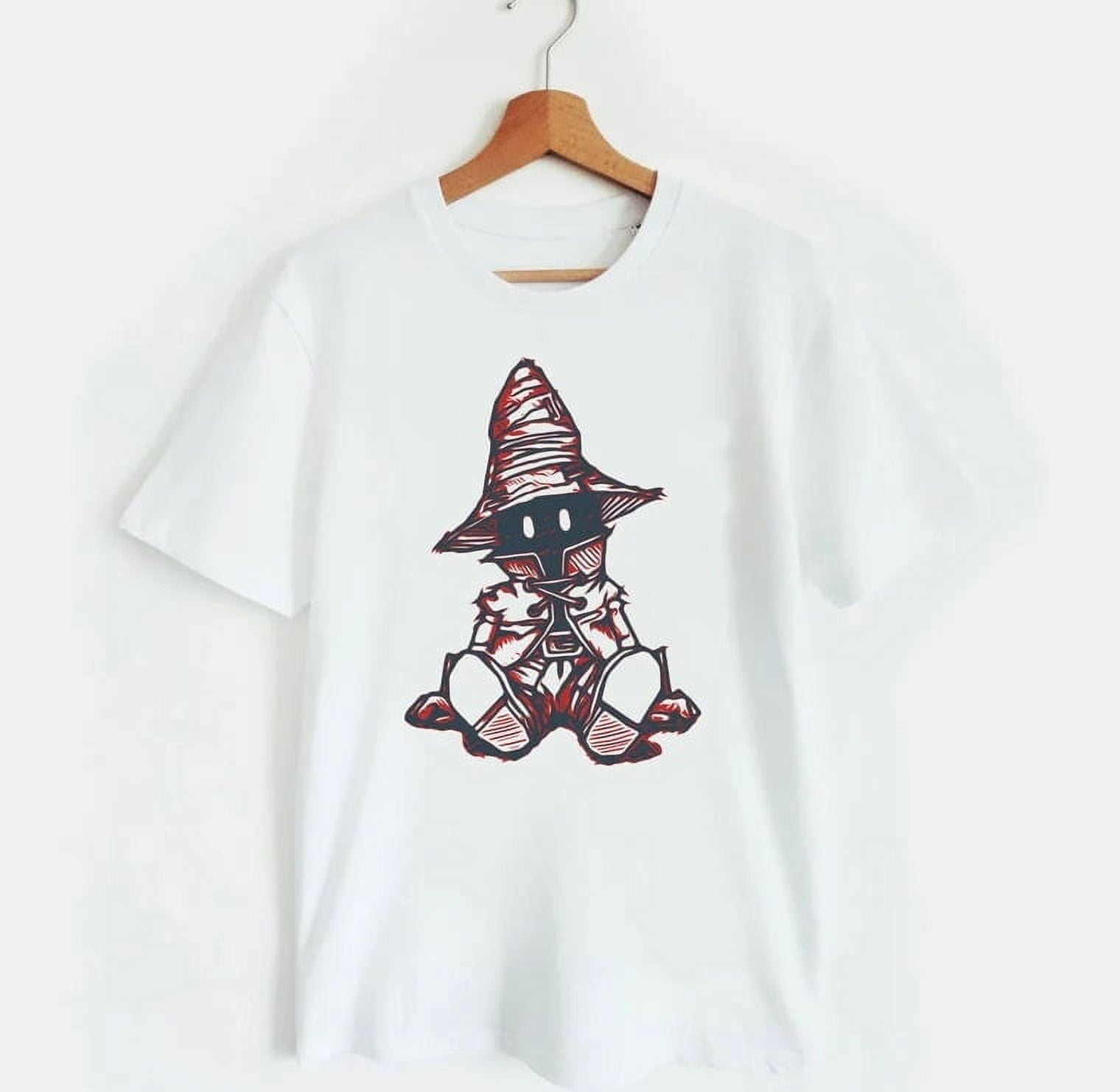 Vivi T-shirt, Final Fantasy 9 shirt, Final Fantasy IX, FFIX, FF9, black mage - Walmart.com