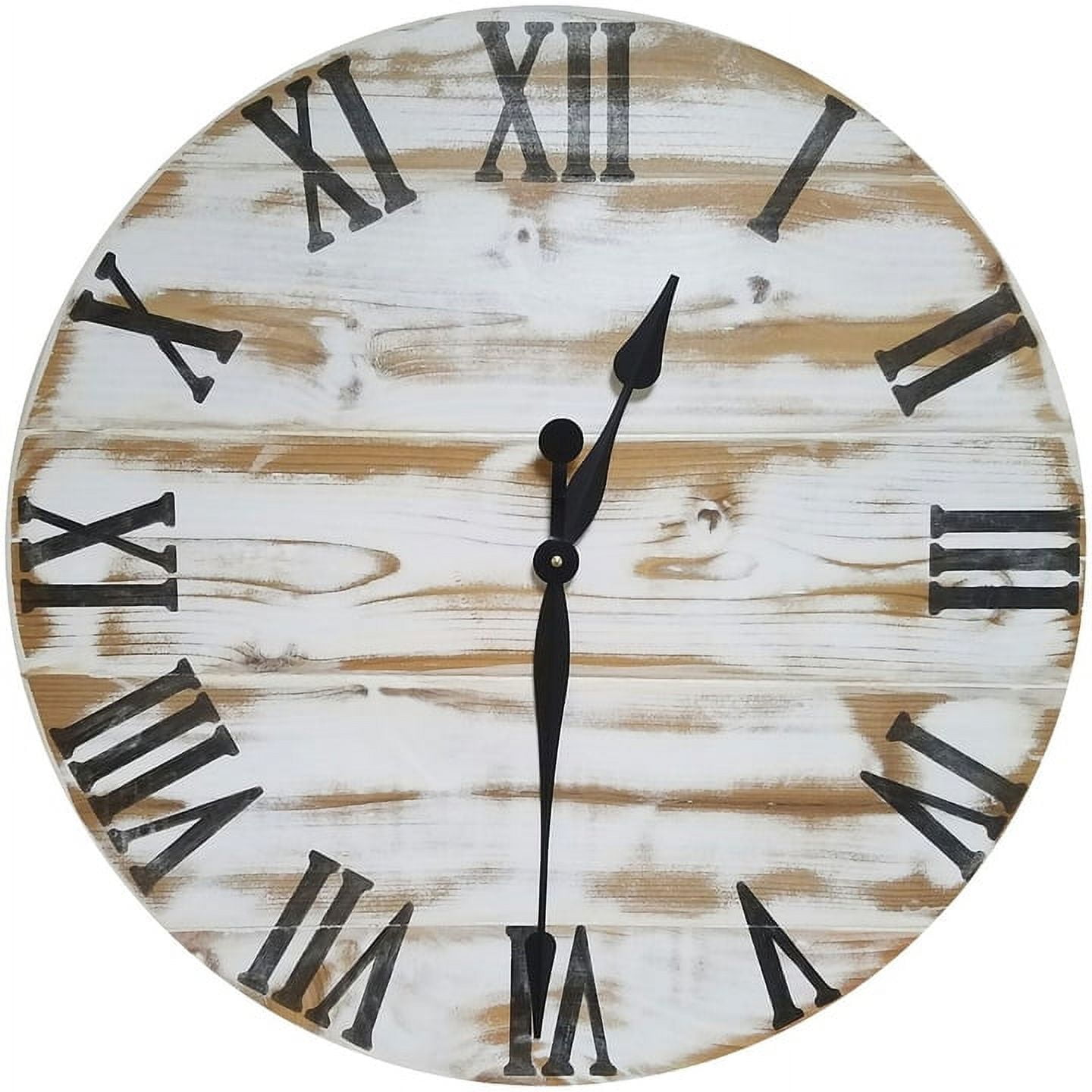 Vivian Farmhouse Wall Clock - Walmart.com