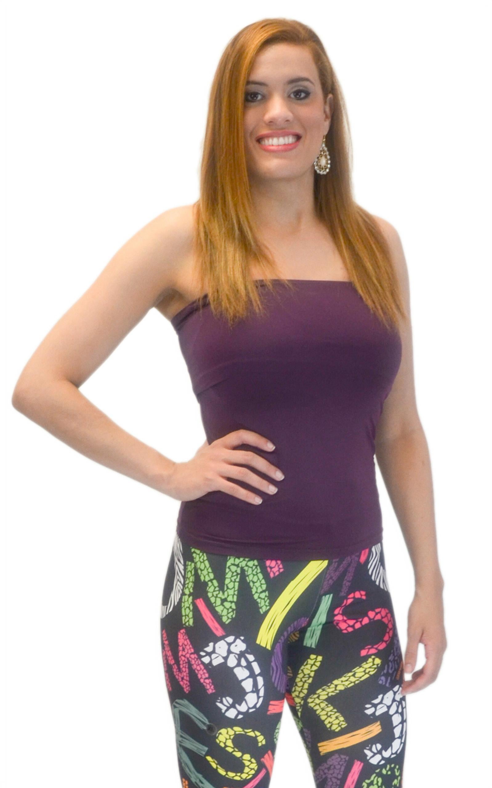 Vivian's Fashions Top - Tube Top, Regular and Plus Size - Walmart.com