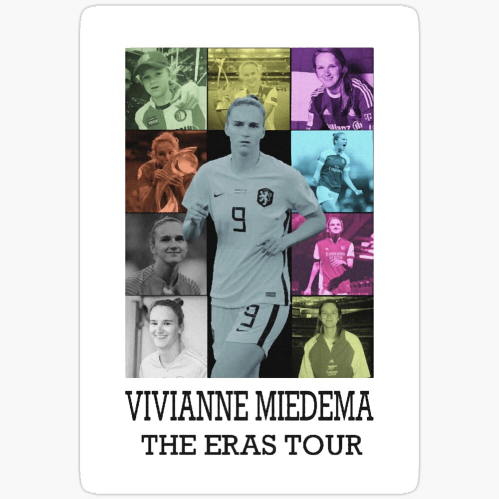 Vivianne Miedema The Era Tour Sticker Phone Decal Water Bottle Stickers ...