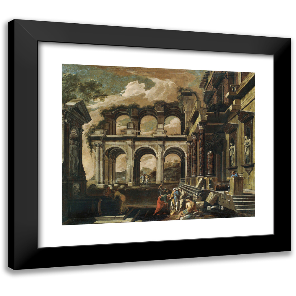 Viviano Codazzi 17x15 Black Modern Framed Museum Art Print Titled - A ...