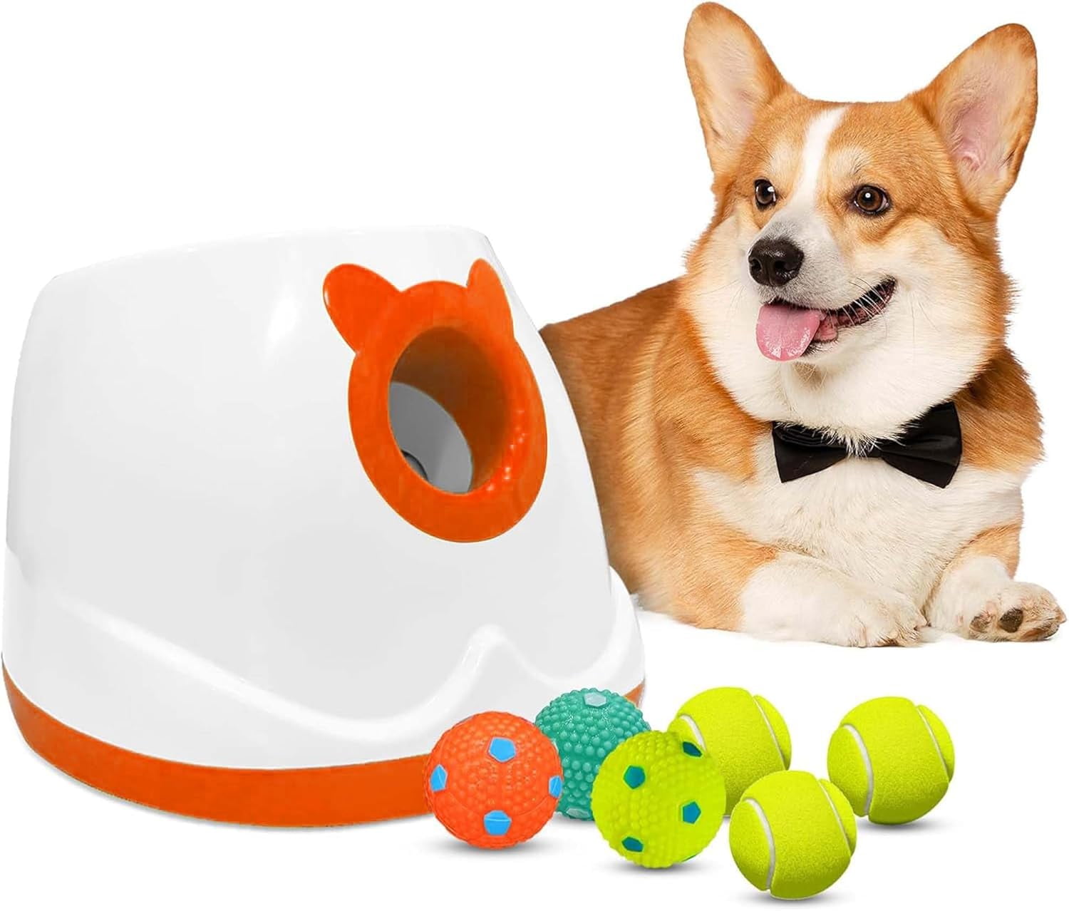 Vivicreate Automatic Dog Ball Launcher – Interactive Dog Ball Thrower ...