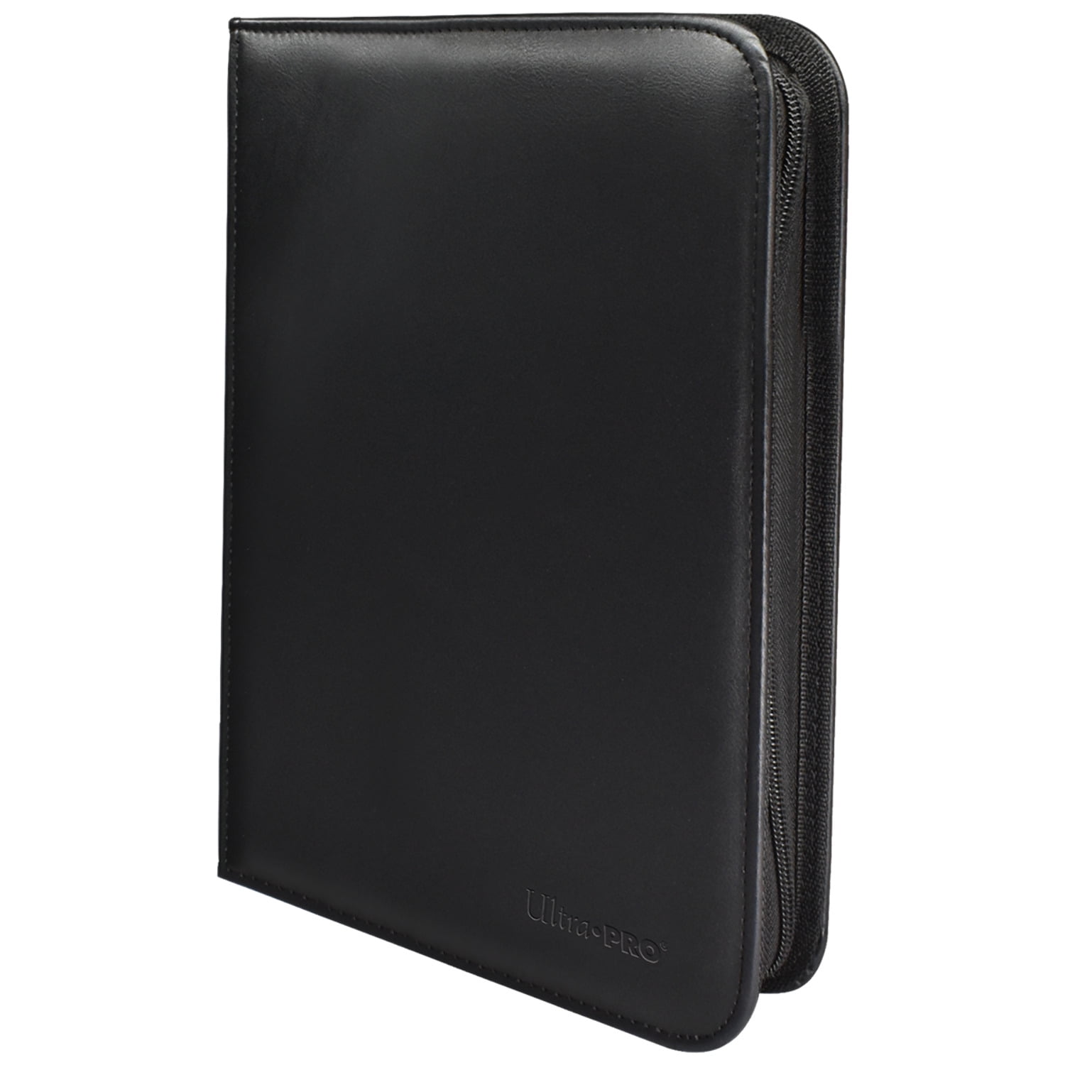 Ultra PRO - Vivid 4-Pocket Zippered PRO-Binder: (Black) Protect Up to ...