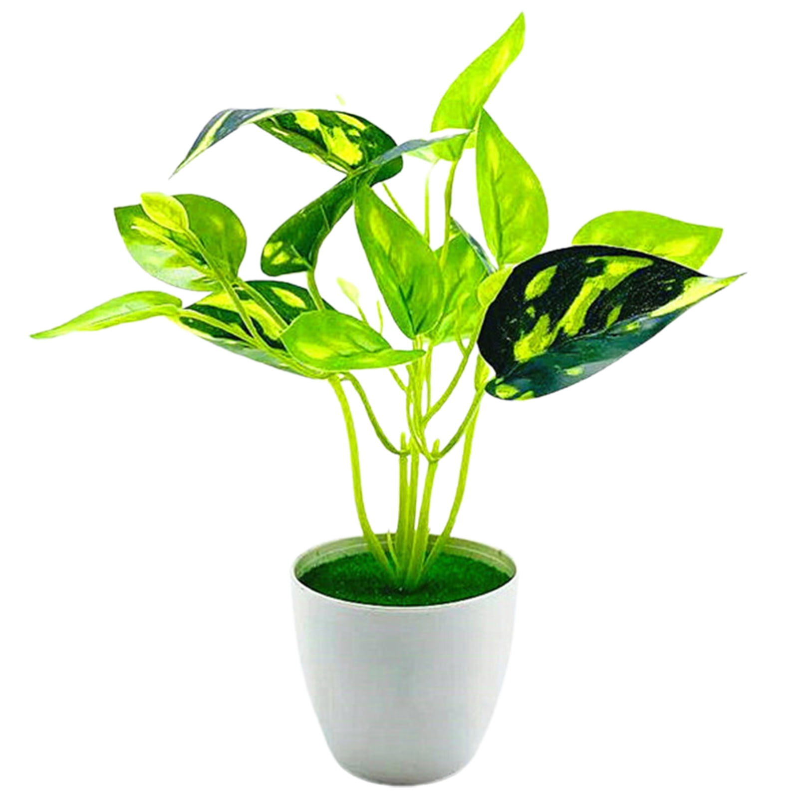 Vivid Artificial Leaves Everlasting Plastic Eye-Catching Decorative ...