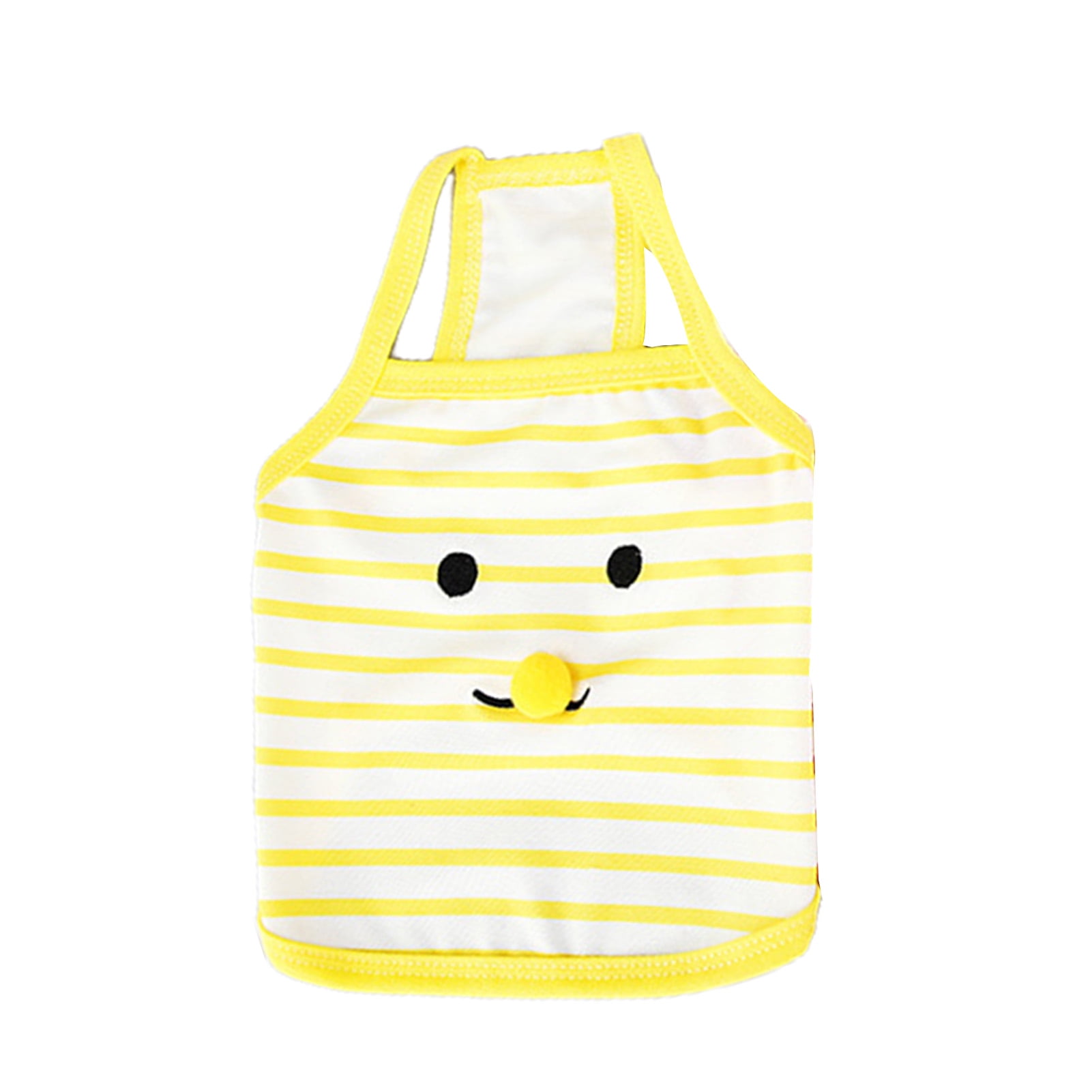 Vivid Color Striped Pet Vest - Fine Workmanship Polyester Clothes with ...