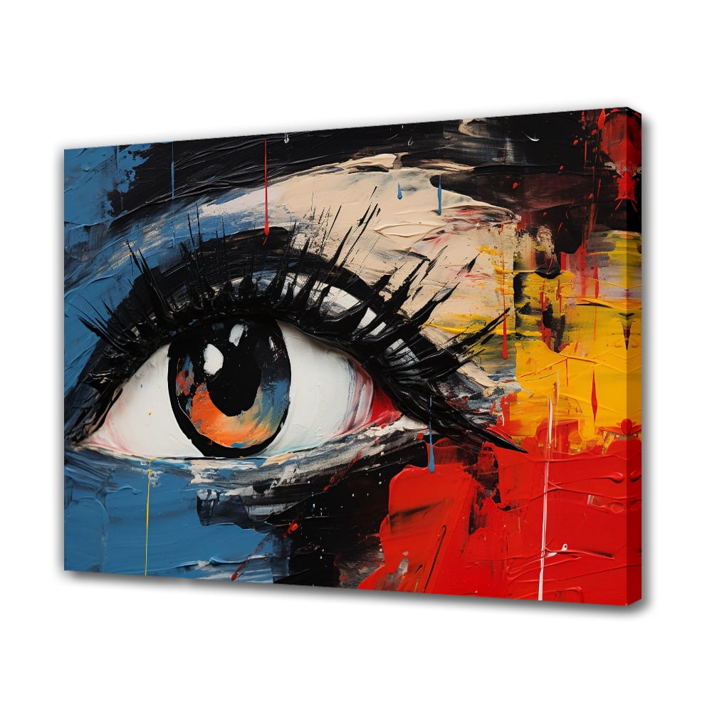 Vivid Eye Wall Art Framed Canvas Poster Bedroom Decor Sports Landscape ...