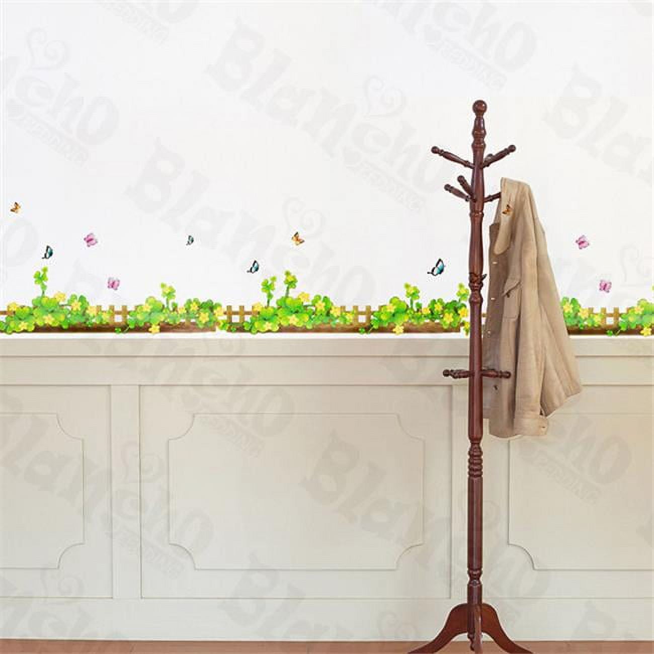 Vivid Fence - Large Wall Decals Stickers Appliques Home Decor - Mixed ...