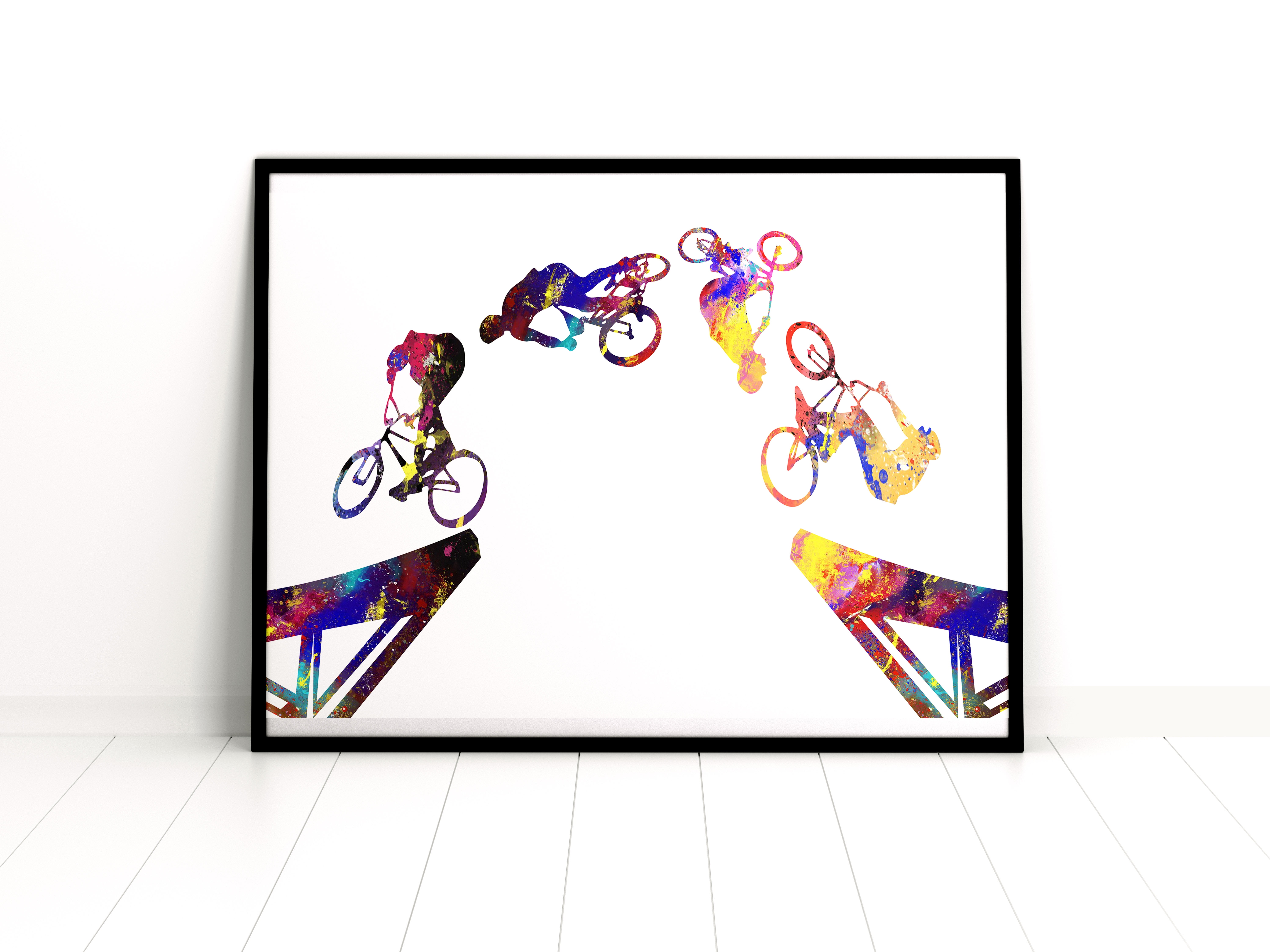Vivid Pixel AMZ Bmx Frame – Art Prints, Wall Decor, and Wall Art ...
