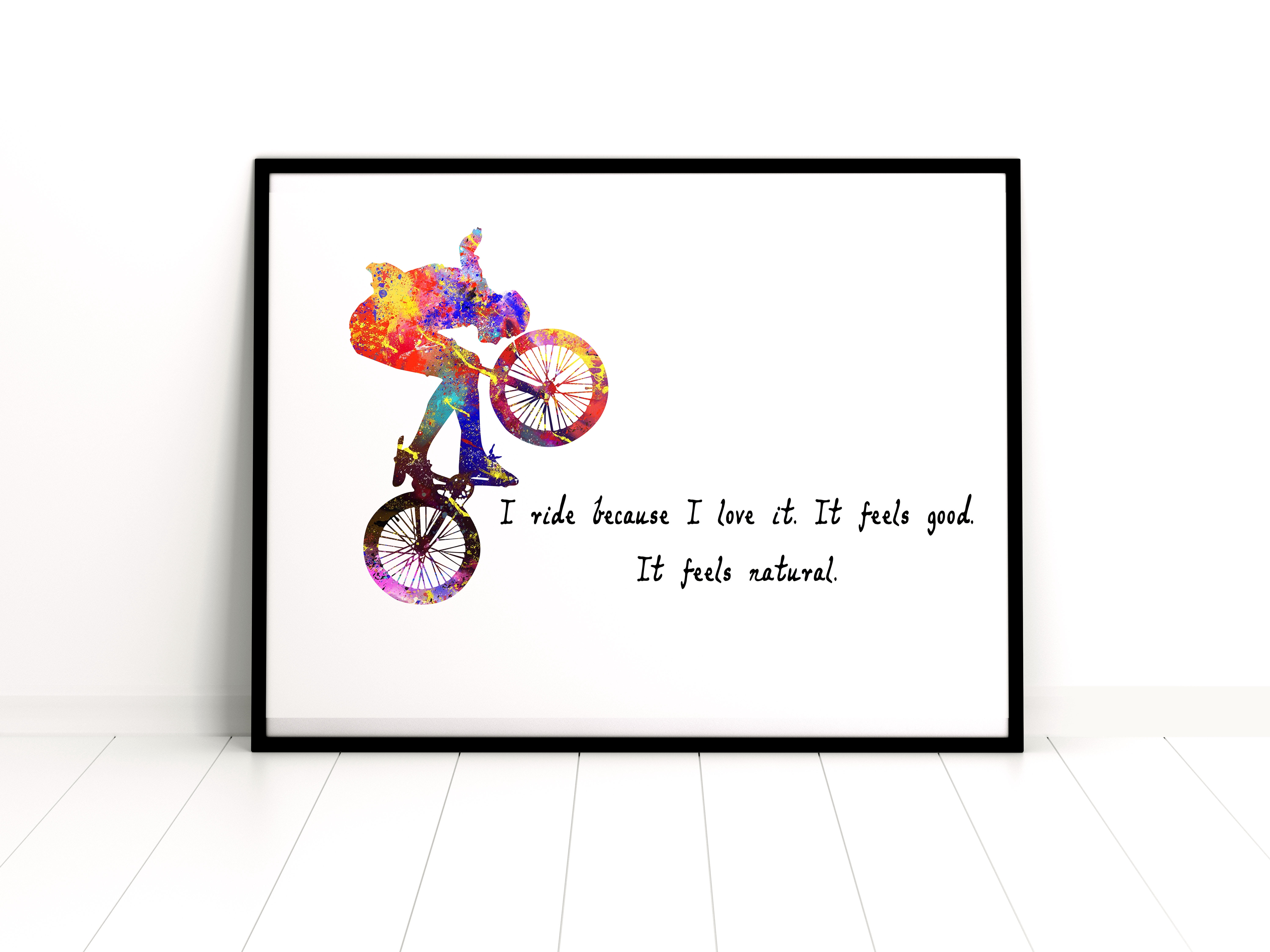 Vivid Pixel AMZ I Ride Be – Art Prints, Wall Decor, and Wall Art ...