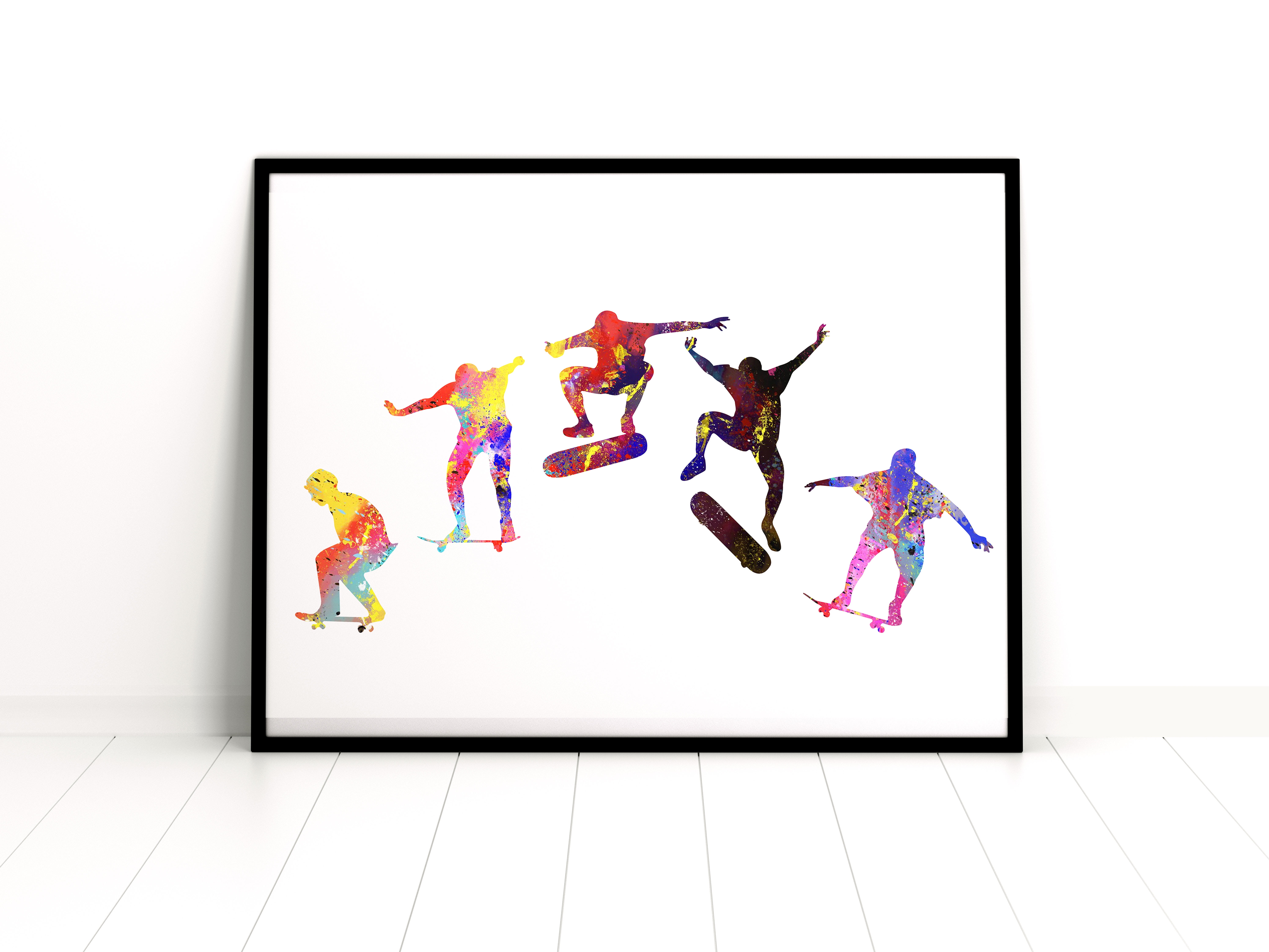 Vivid Pixel AMZ Kick Flip – Art Prints, Wall Decor, and Wall Art ...
