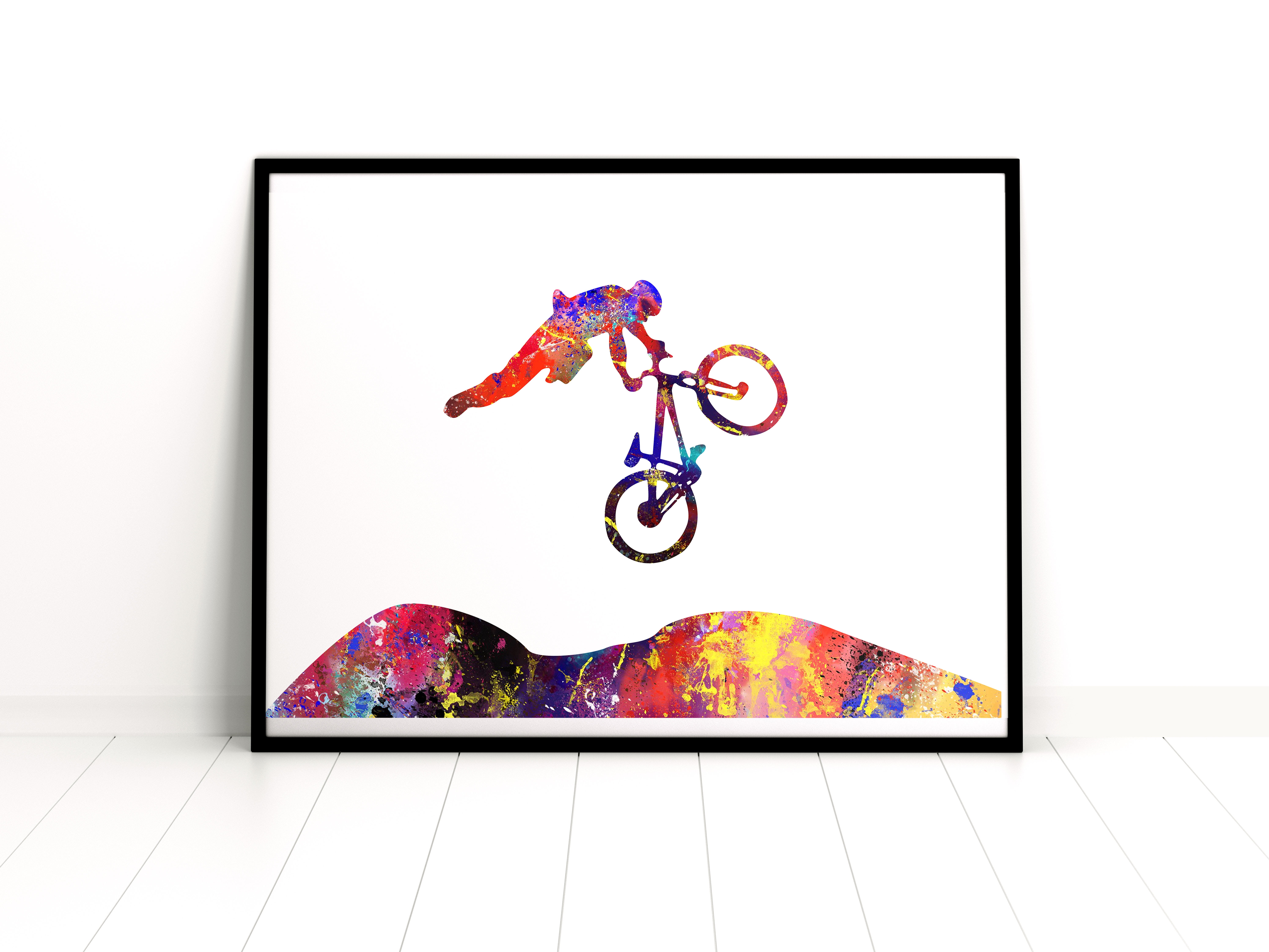 Vivid Pixel AMZ Mountain – Art Prints, Wall Decor, and Wall Art 05x07in - Walmart.com