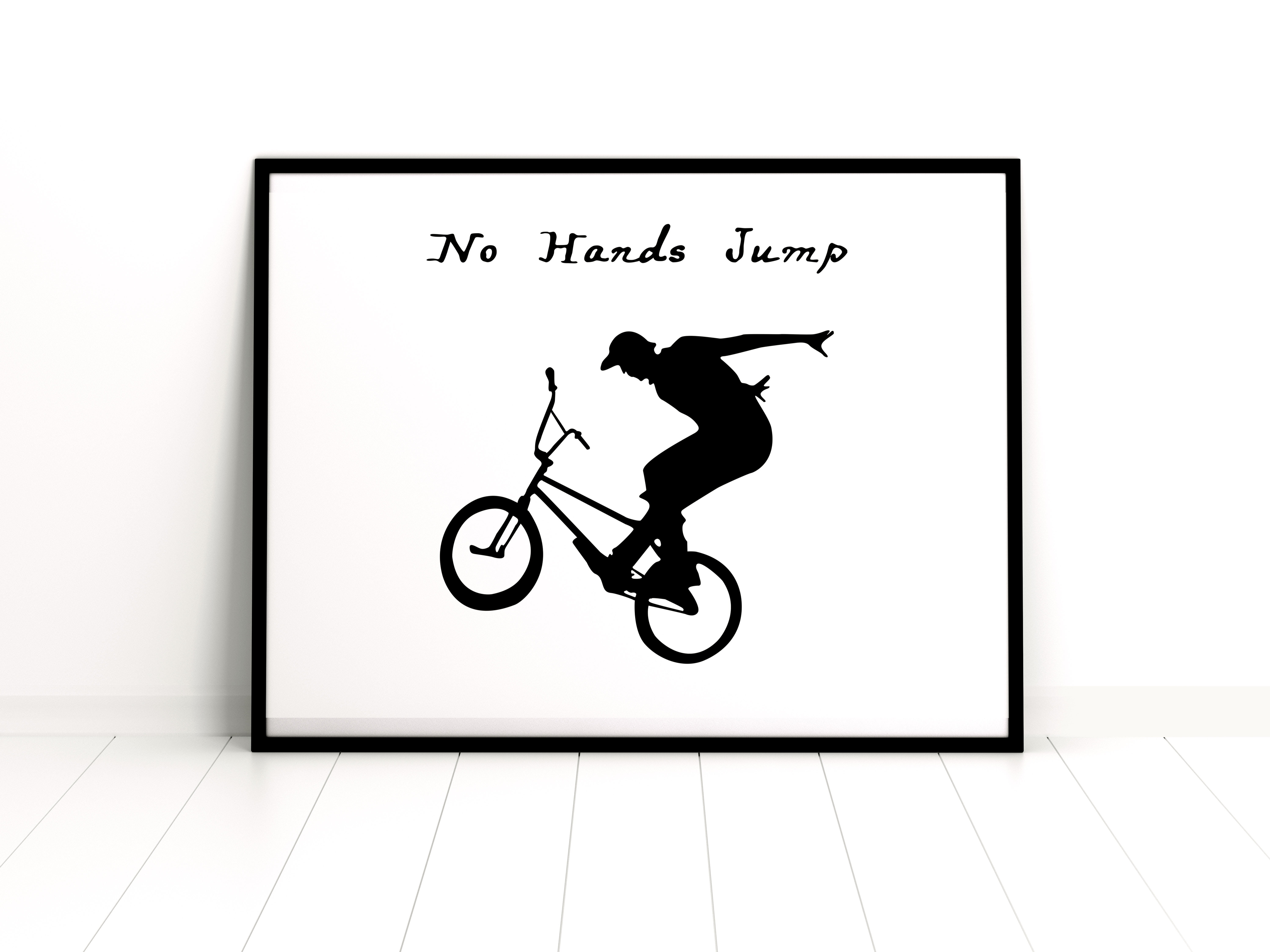 Vivid Pixel AMZ No Hands – Art Prints, Wall Decor, and Wall Art 16x20in ...