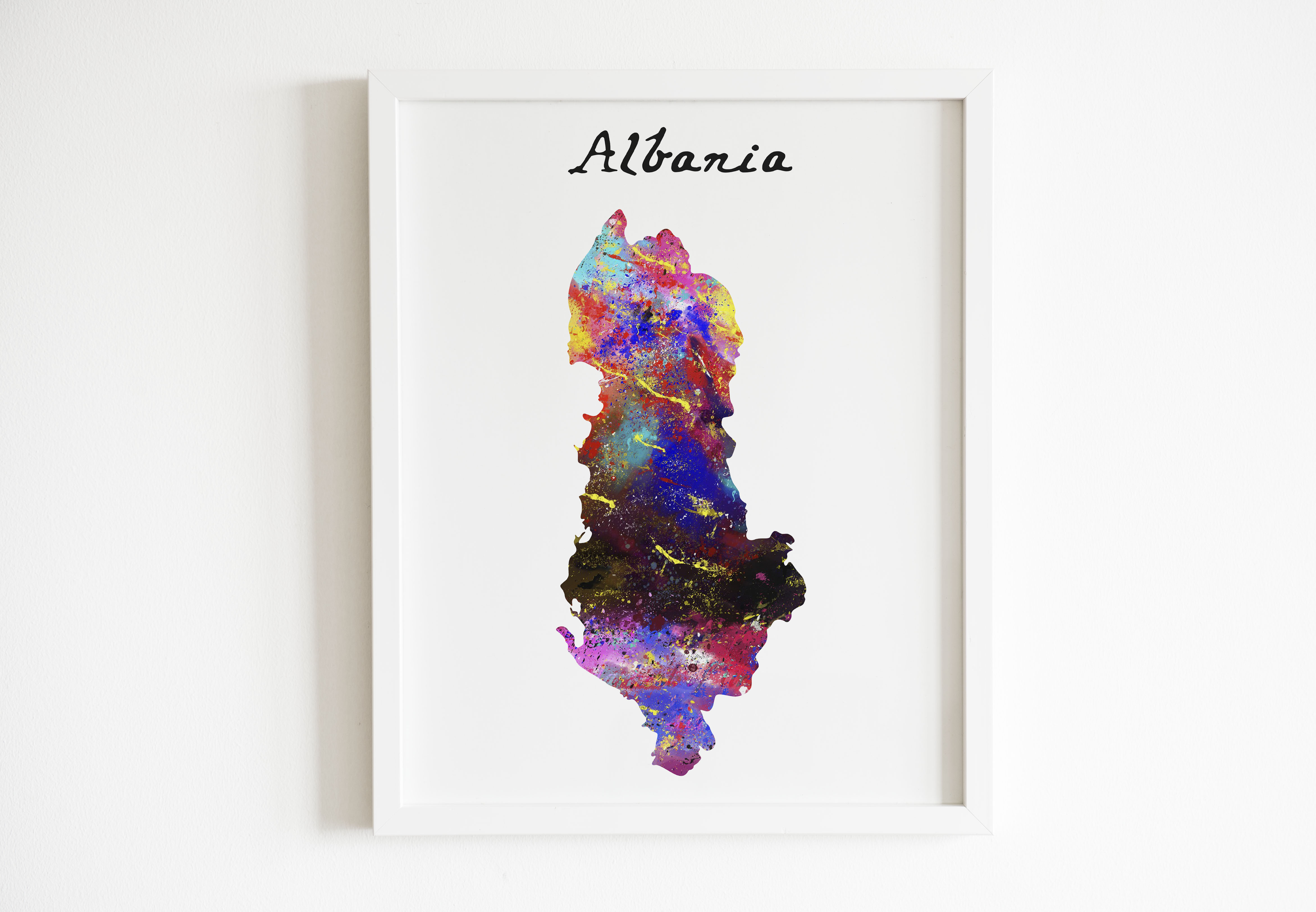 Vivid Pixel Albania – Art Prints, Wall Decor, and Wall Art 06x04in ...