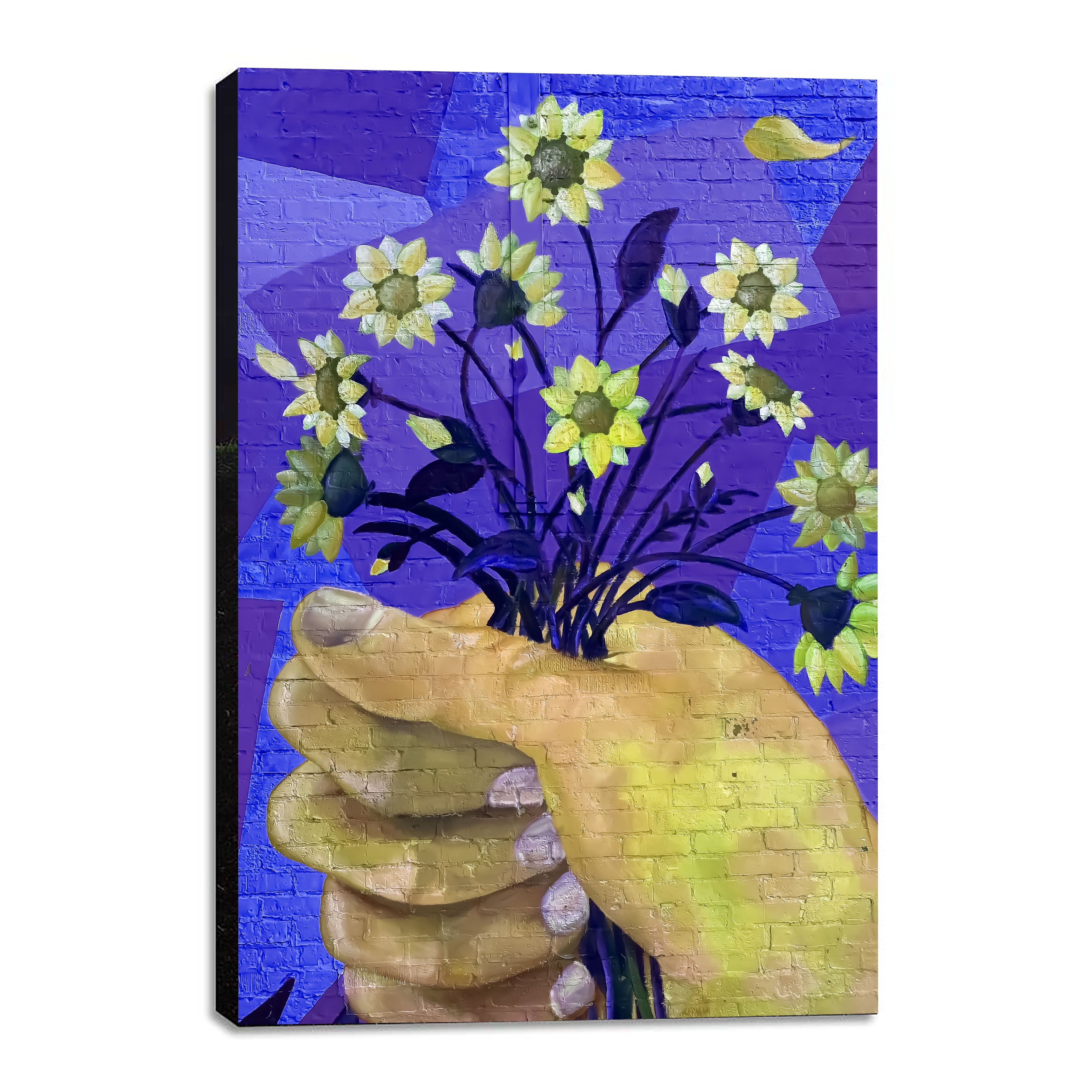 Vivid Pixel All My Lo Canvas Wall Decor, Wall Art, Office Decor 24x36in ...