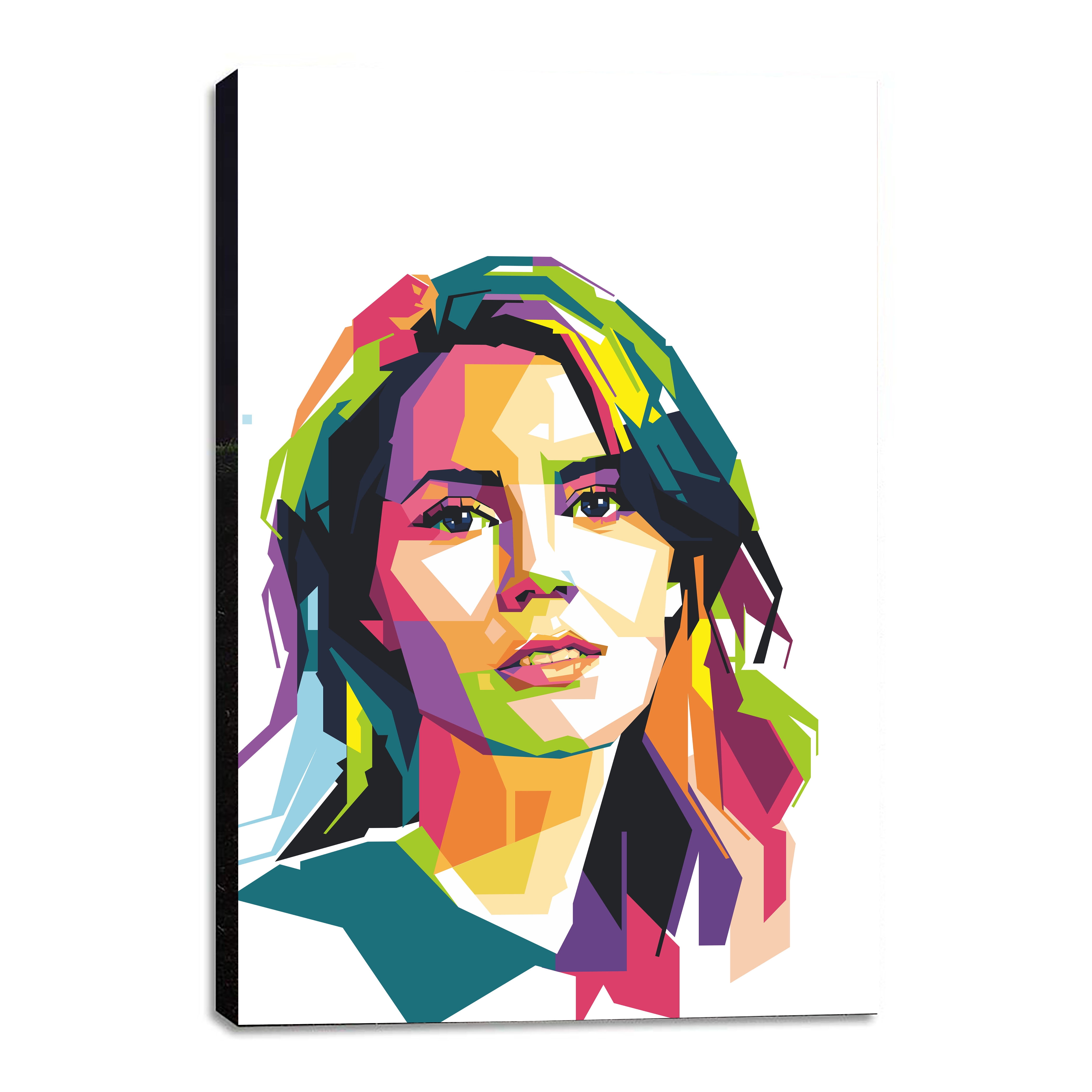 Vivid Pixel Amy Adams Canvas Wall Decor, Wall Art, Office Decor 18x24in ...