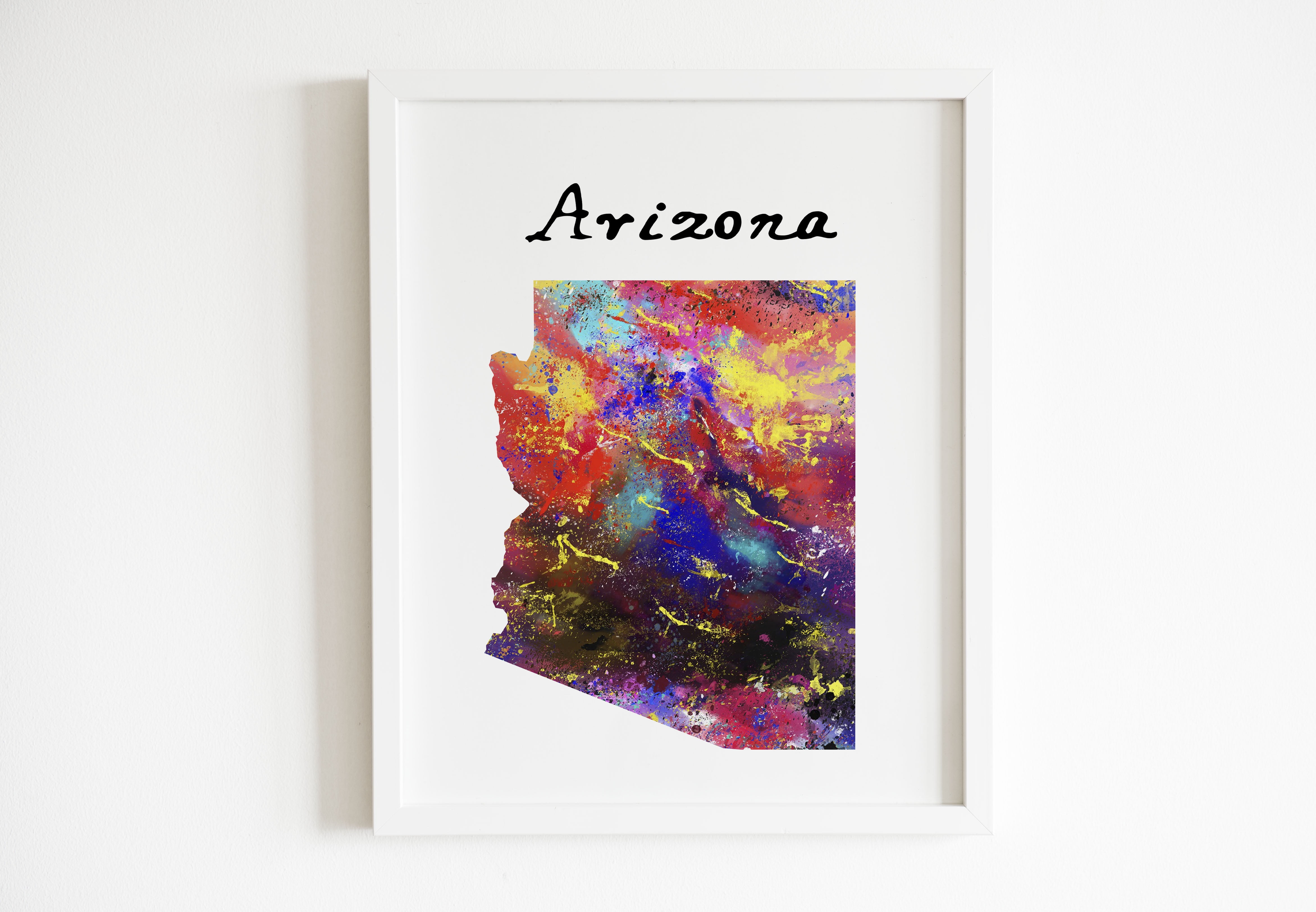 Vivid Pixel Arizona 1 – Art Prints, Wall Decor, and Wall Art 05x07in ...