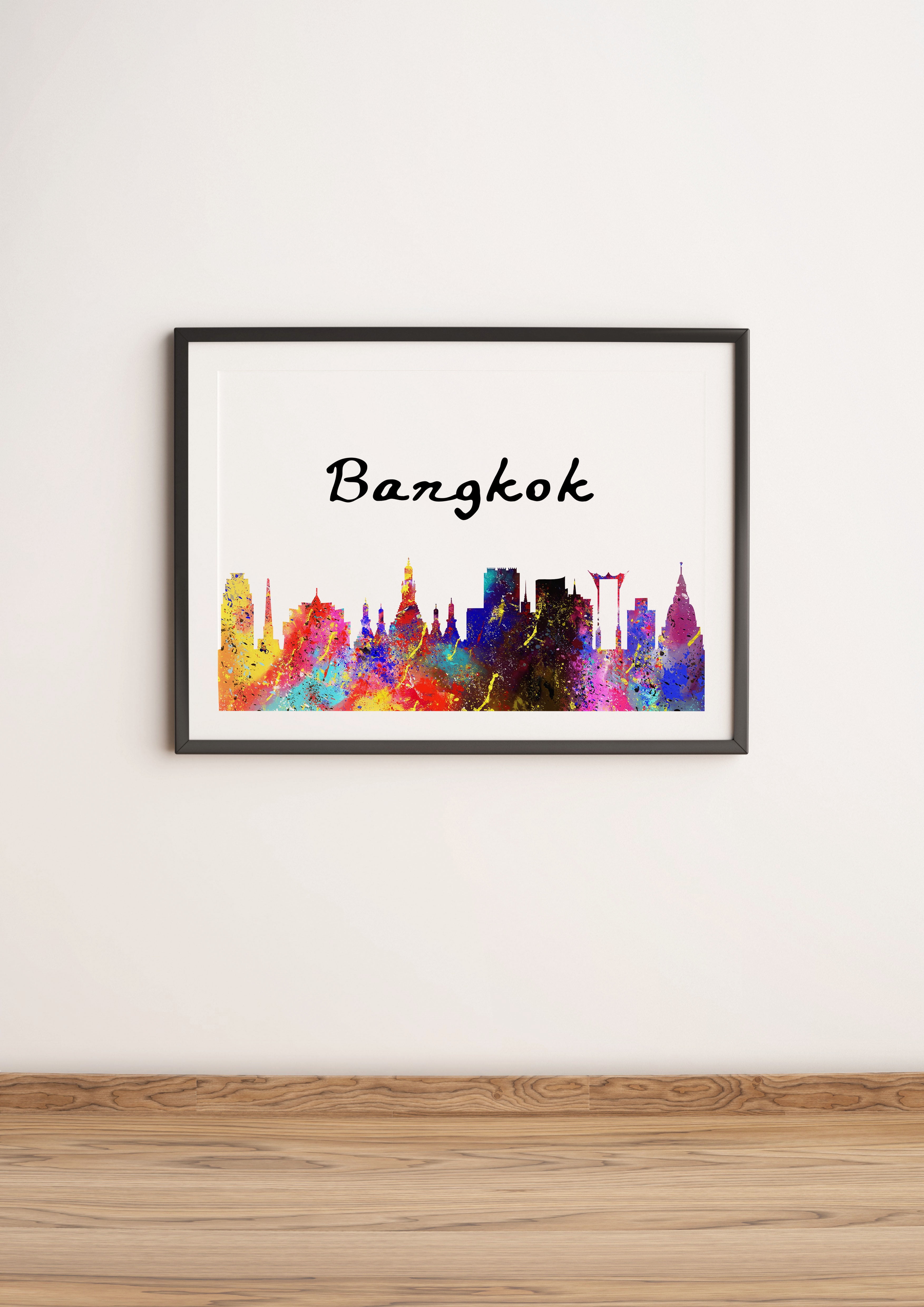 Vivid Pixel Bangkok Water – Art Prints, Wall Decor, and Wall Art 05x07in - Walmart.com